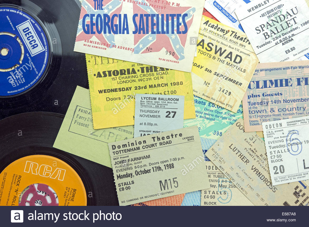 Vintage Ticket Stubs High Resolution Stock Photography and Images - Alamy
