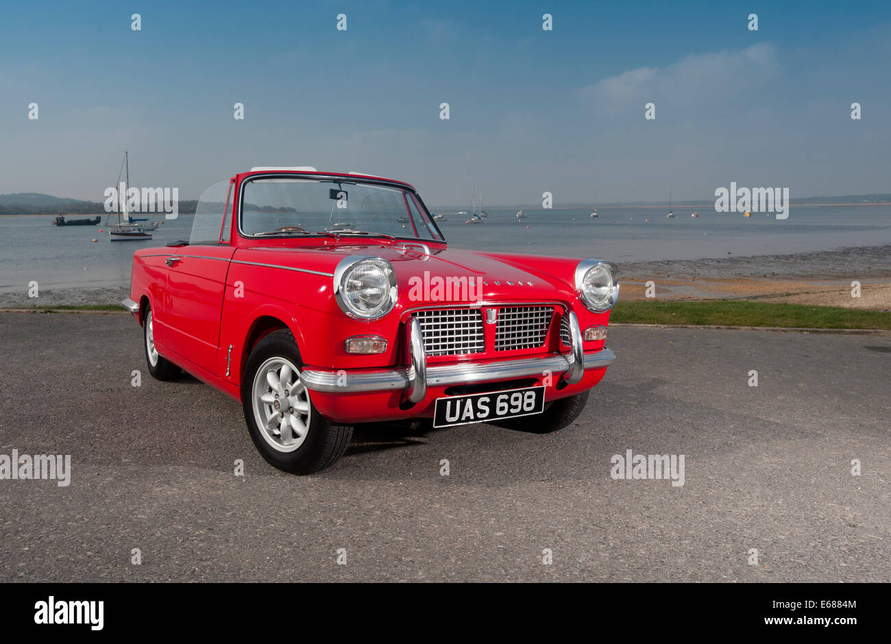 Triumph Herald convertible British classic car Stock Photo - Alamy