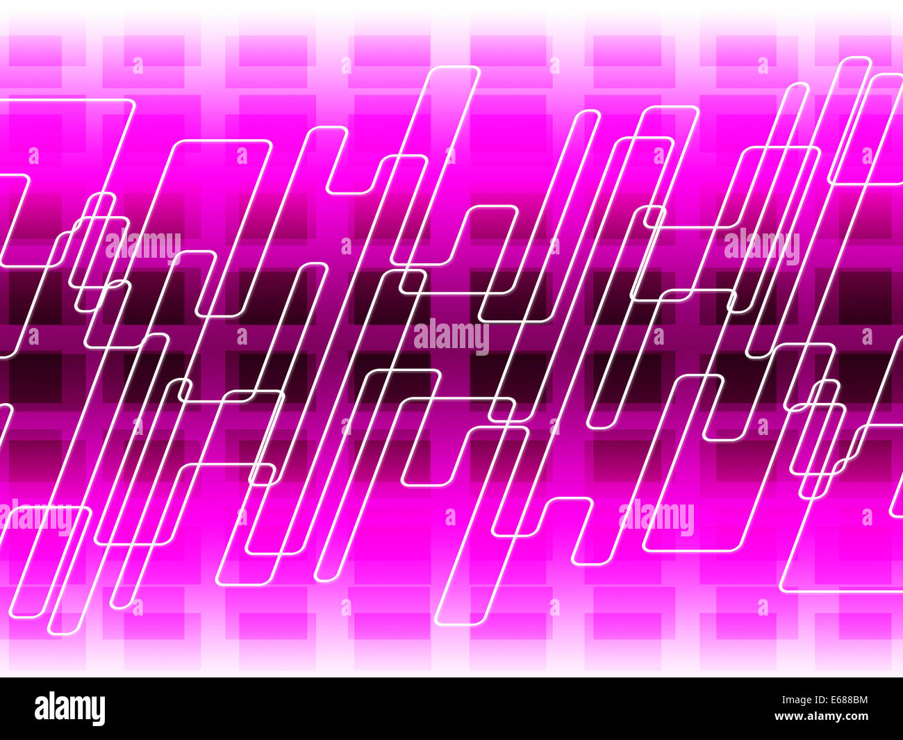 Pink Grid Indicating Pattern Line And Template Stock Photo - Alamy
