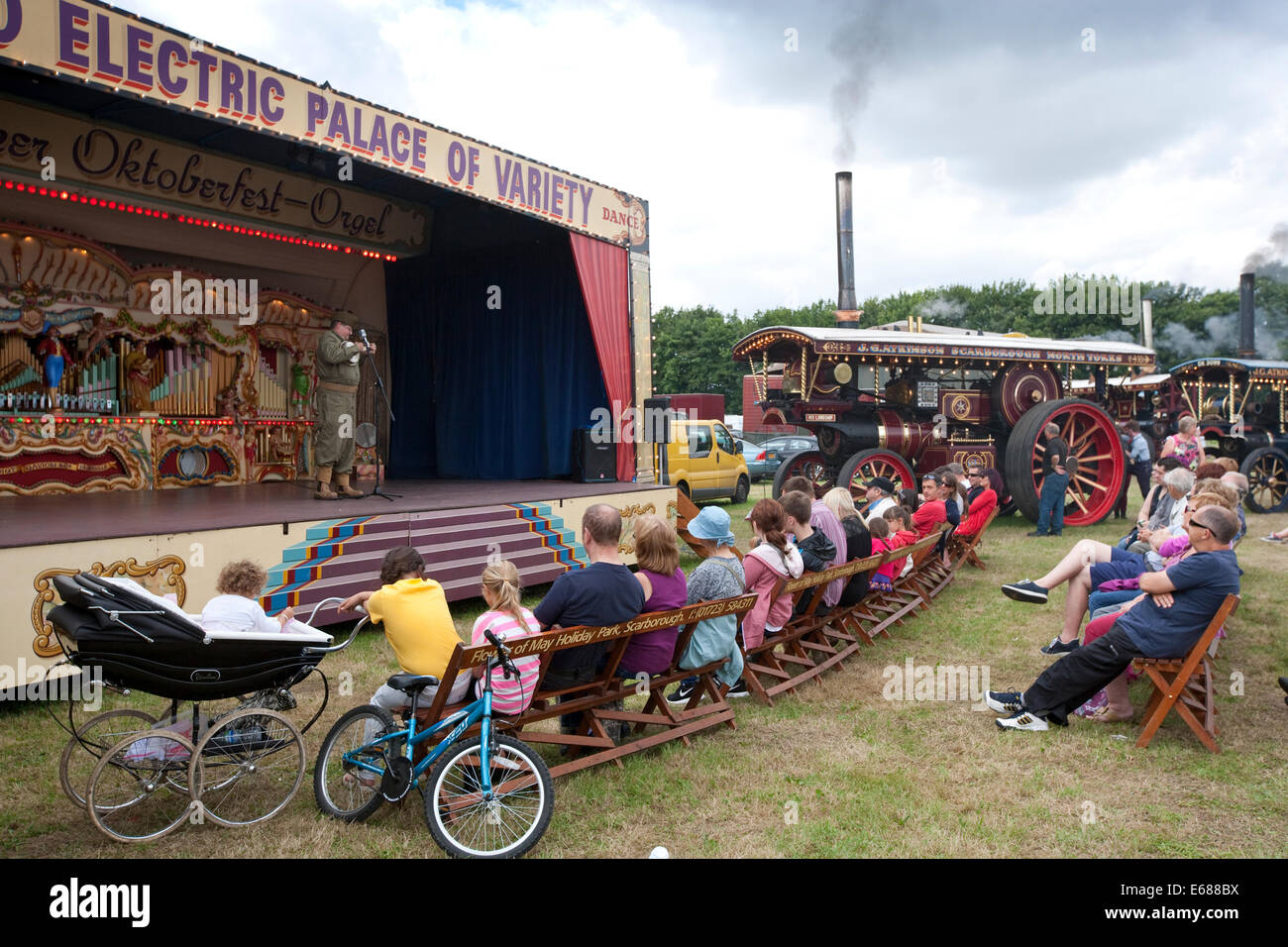Pickering Steam Engine Rally Stock Photo - Alamy