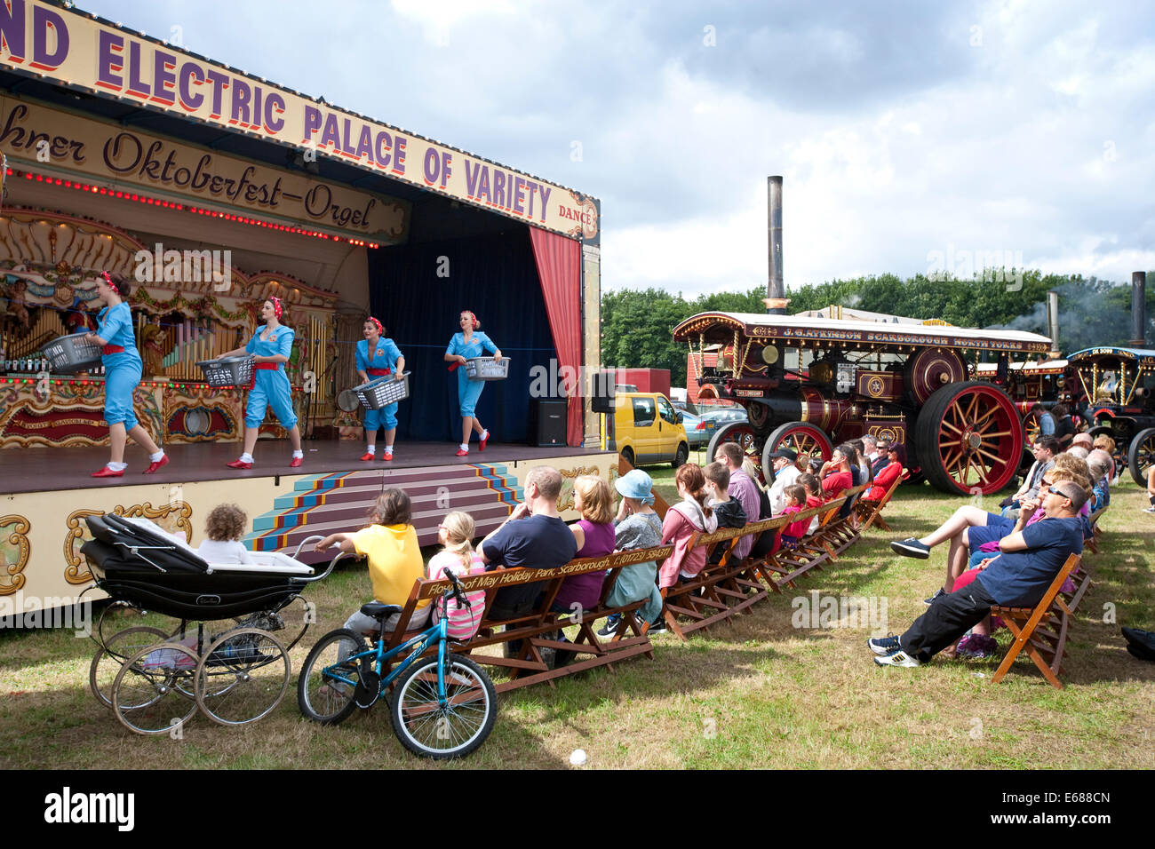 Pickering Steam Engine Rally Stock Photo - Alamy