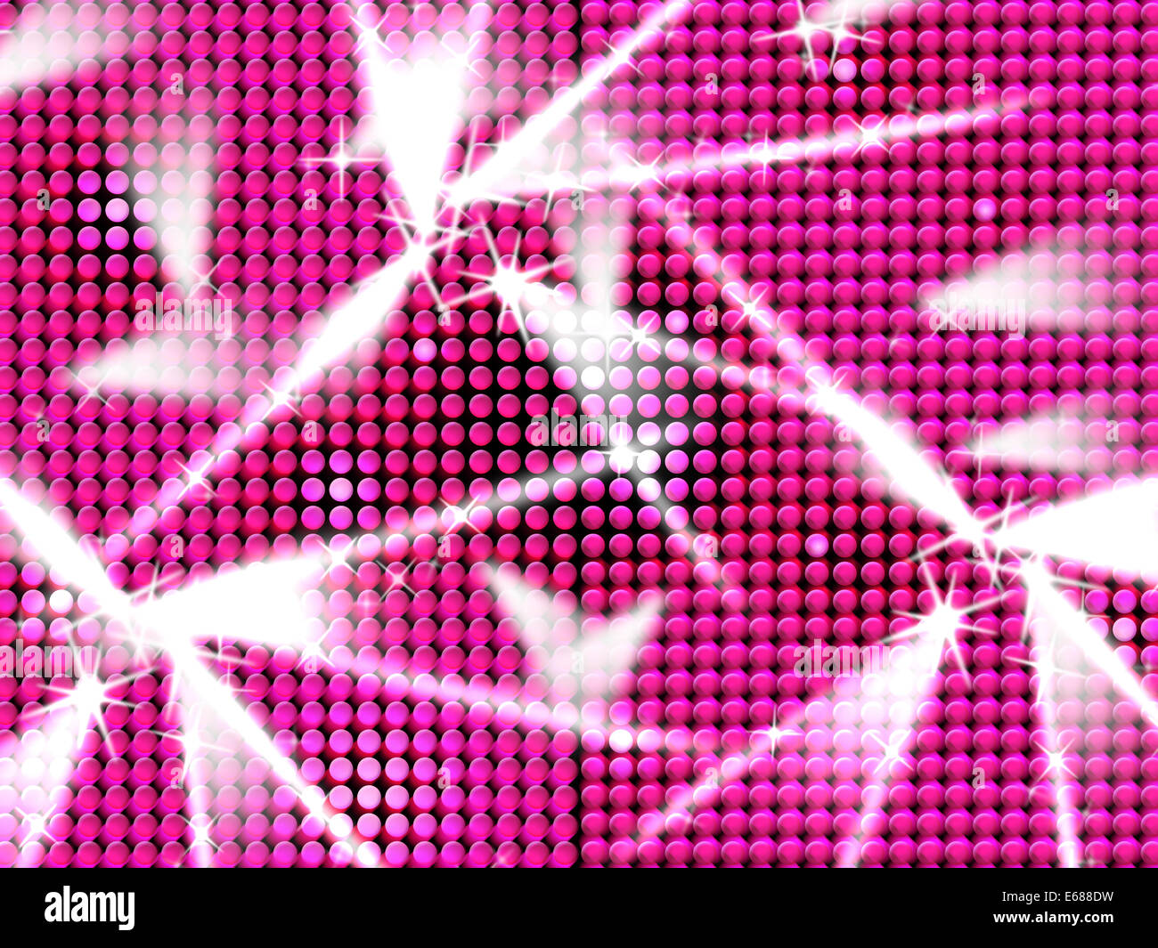 Grid Spotlight Showing Pattern Line And Projection Stock Photo - Alamy