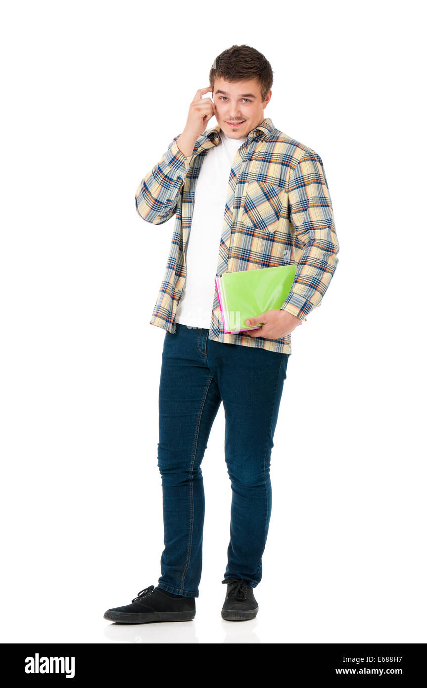 Man studying Cut Out Stock Images & Pictures - Alamy