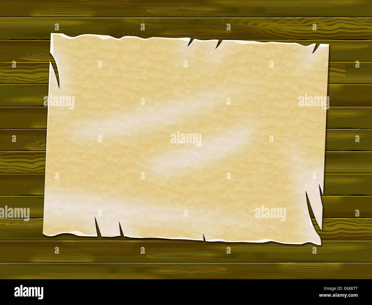 Parchment Paper Indicating Blank Space And Sheet Stock Photo - Alamy