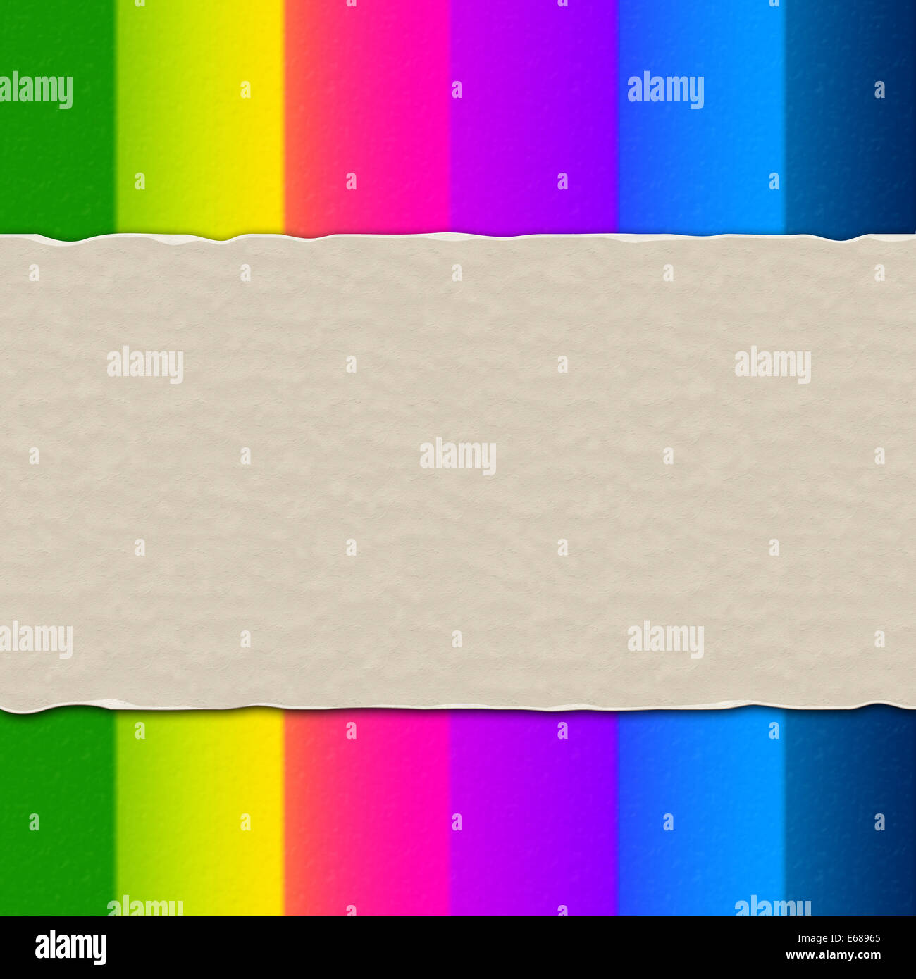 Copyspace Color Indicating Vibrant Spectrum And Sheet Stock Photo - Alamy