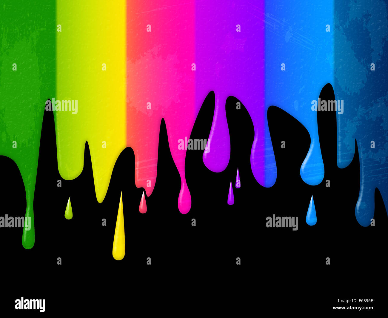 Paint Color Representing Text Space And Colorful Stock Photo - Alamy