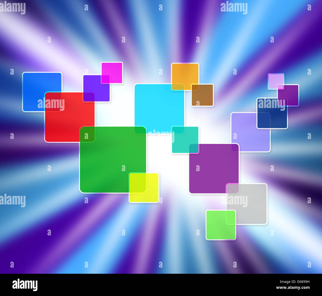 Sun Rays Meaning Radiate Glowing And Sunray Stock Photo Alamy