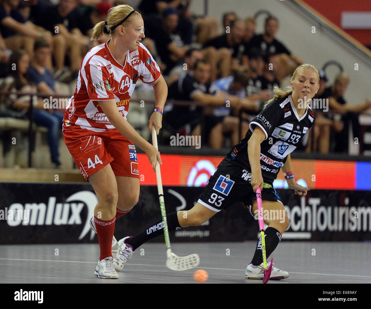 International Floorball tournament Czech Open, final of elite category ...
