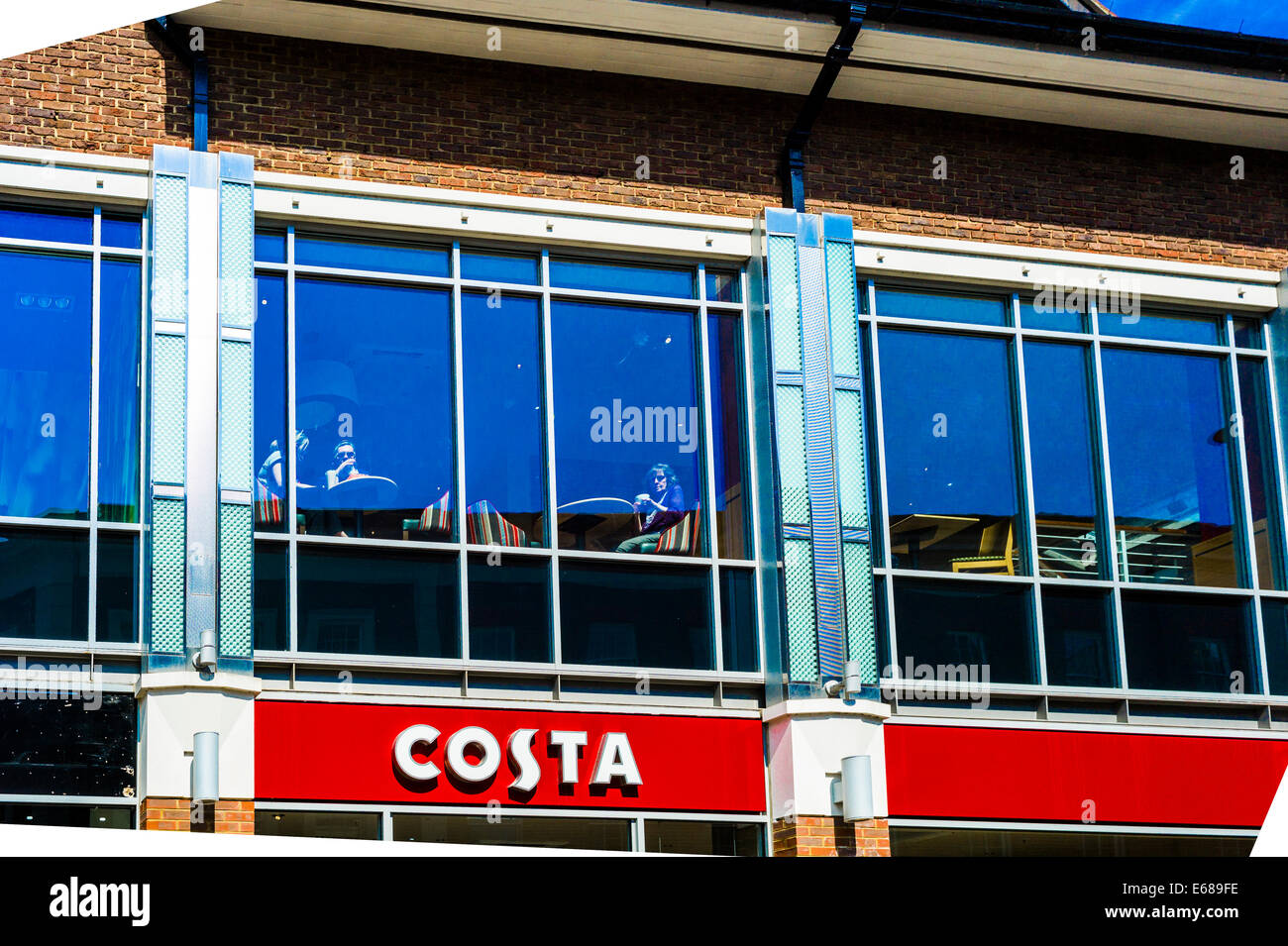 The Facade of Costa Coffee in Canterbury Stock Photo - Alamy