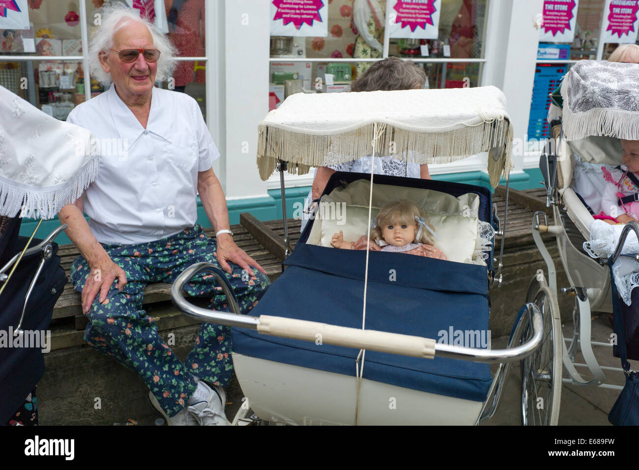 Vintage prams hi-res stock photography and images - Alamy