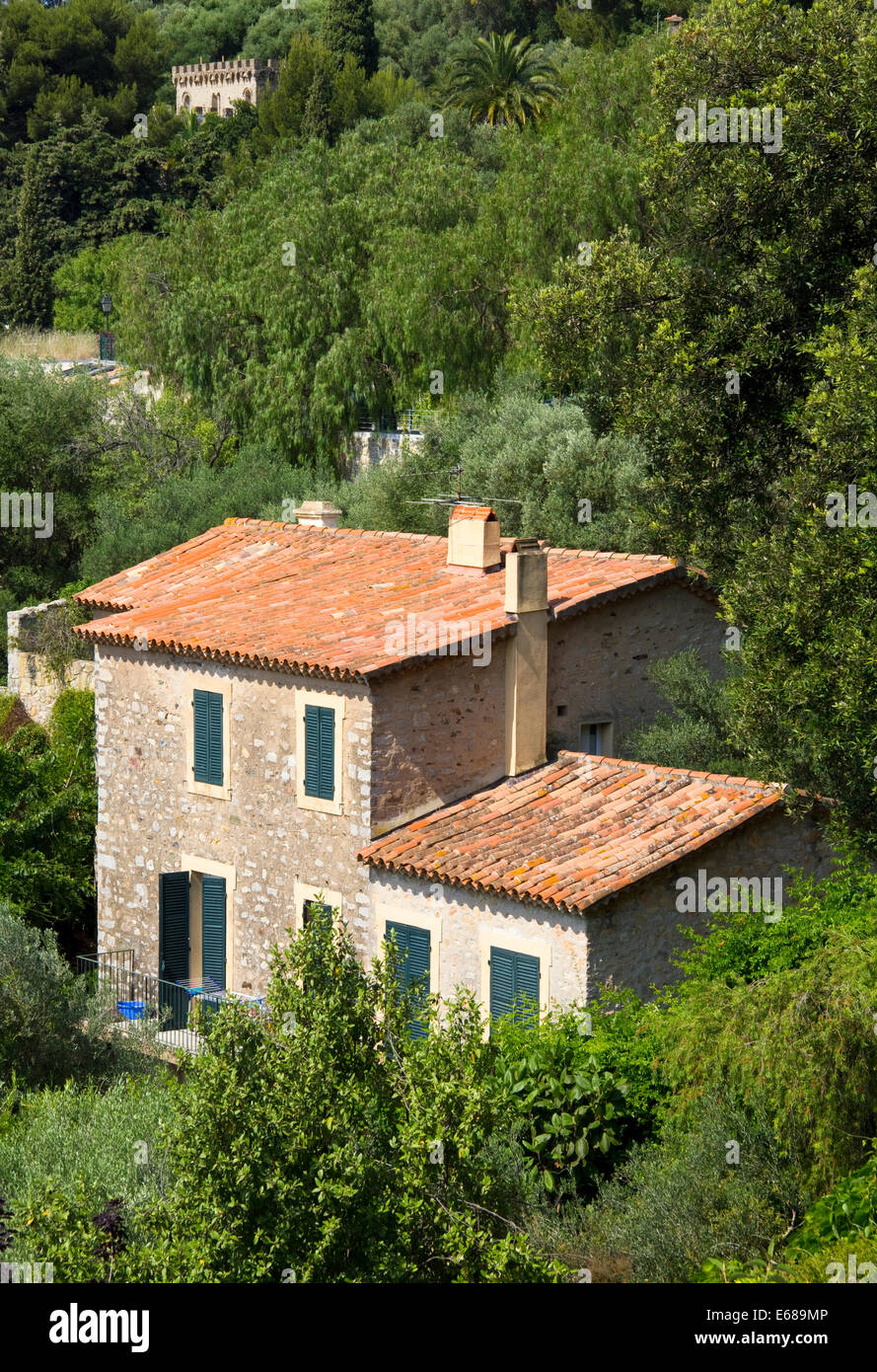 Typical French house, Provence, France Stock Photo - Alamy
