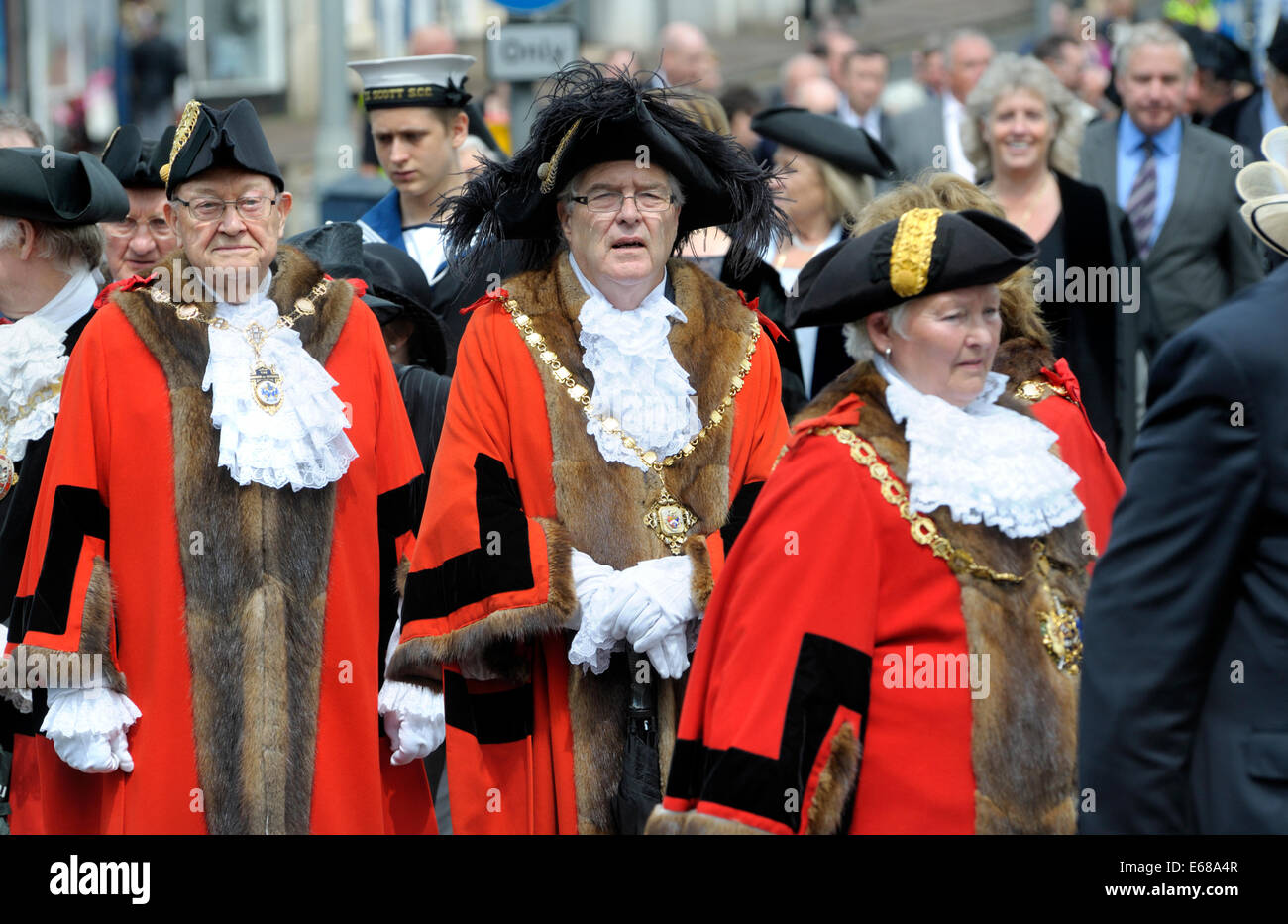 Maidstone, Kent, England. Civic Day Parade to honour the election of ...