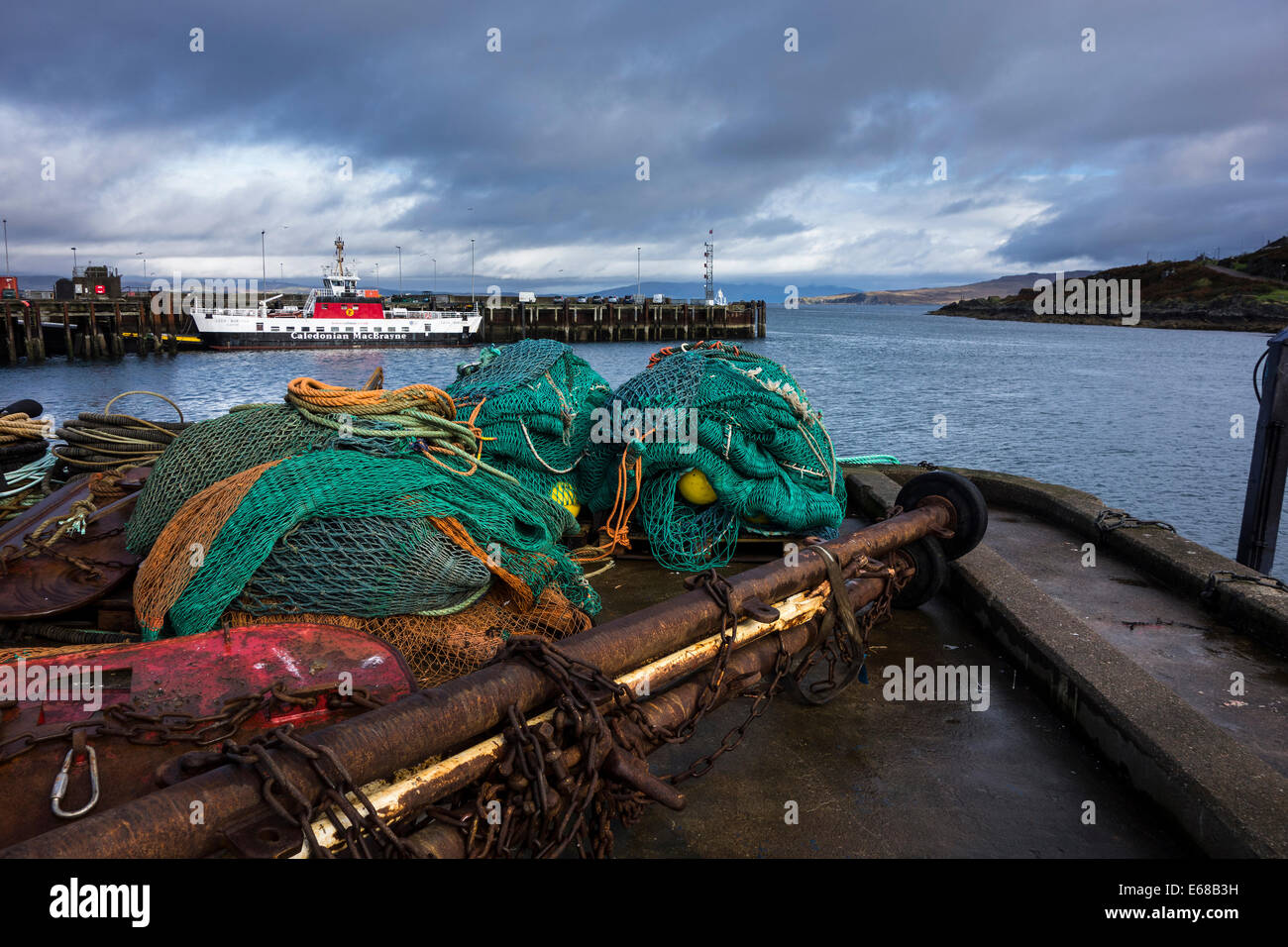 Mallaig Harbour, Lochaber, Highlands of Scotland Stock Photo - Alamy