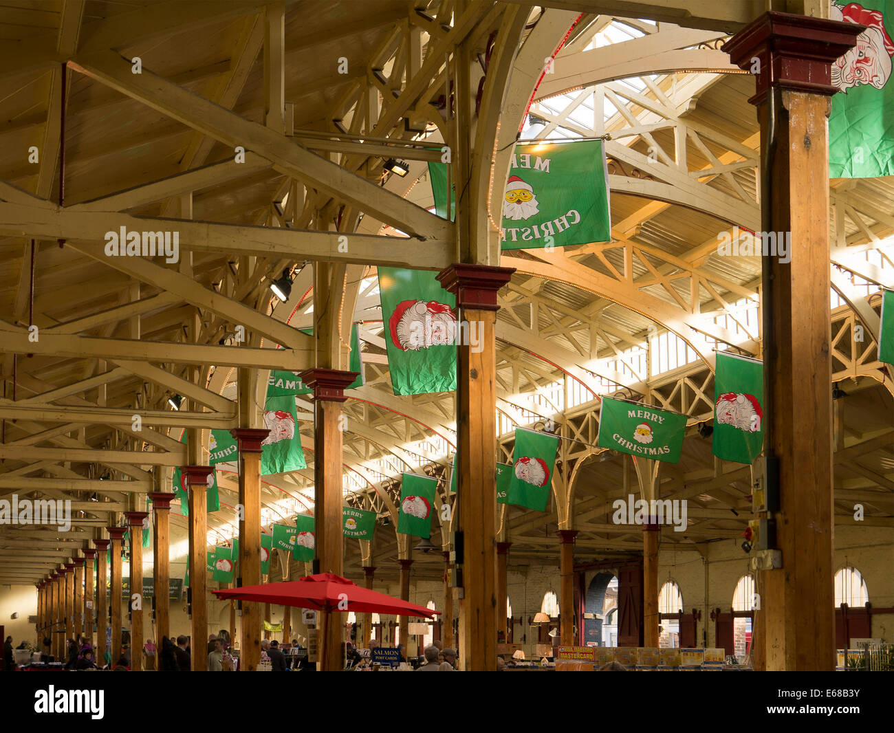 Barnstable Pannier Market, North Devon Stock Photo - Alamy