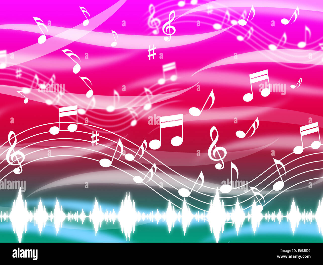 Music Background Meaning Blues Classical And Melody Stock Photo - Alamy