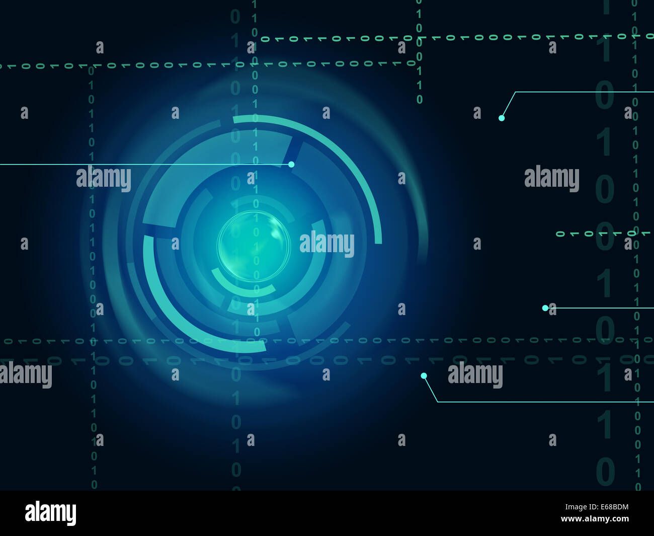 Electronic Sensor Background Meaning Eye Sensor Or Trendy Technology ...