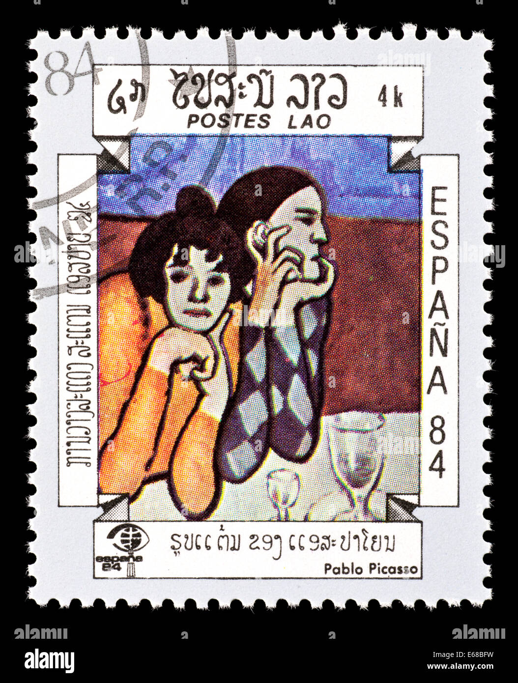 Stamp painting pablo picasso hi-res stock photography and images - Alamy