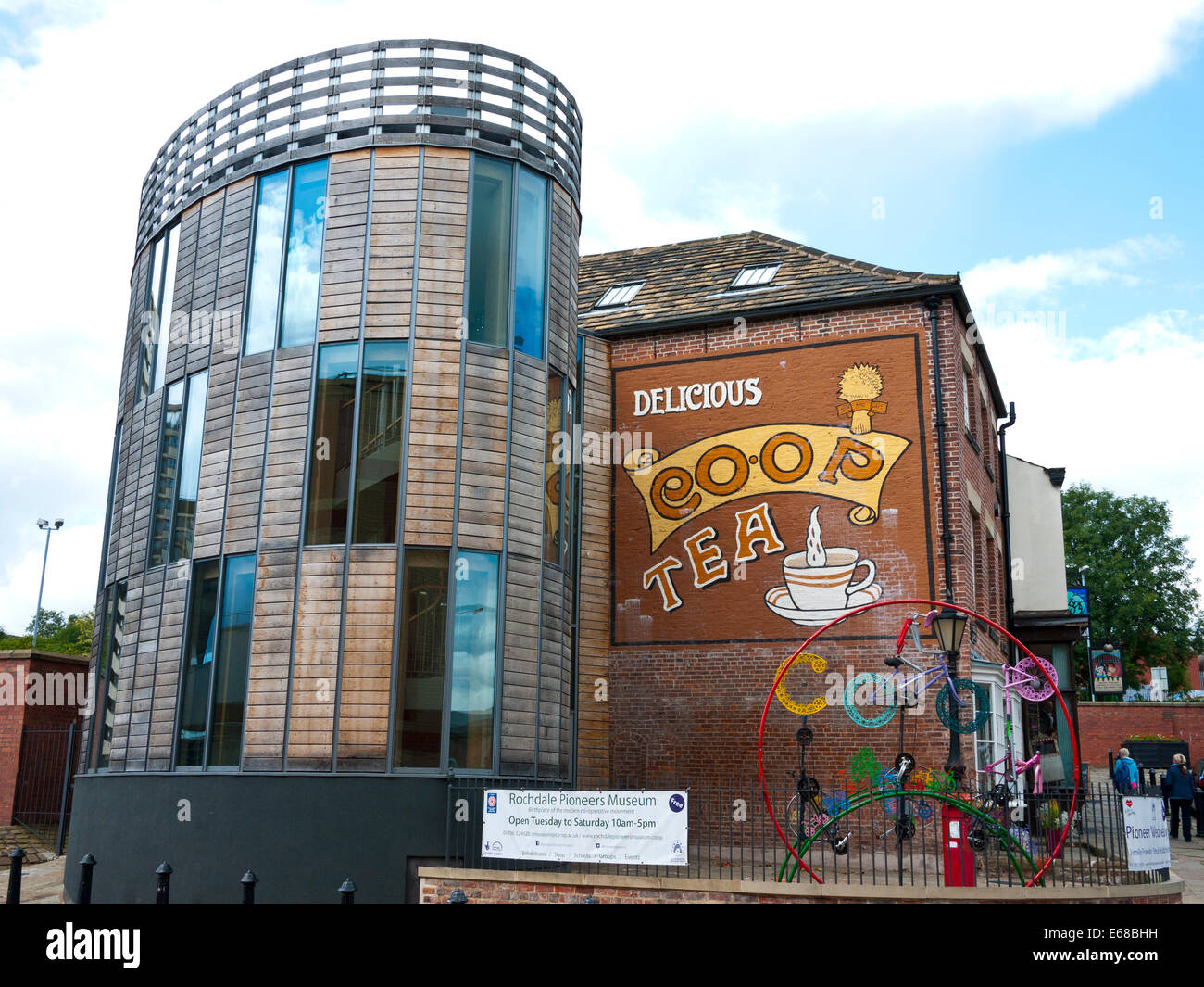 Museum and store of the birthplace of the Co-op ,Toad Lane,Rochdale ...