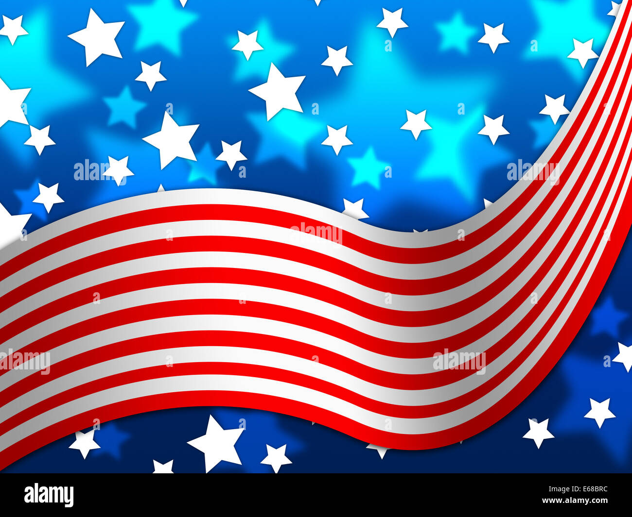 American Flag Background Meaning National Proud And Identity Stock ...