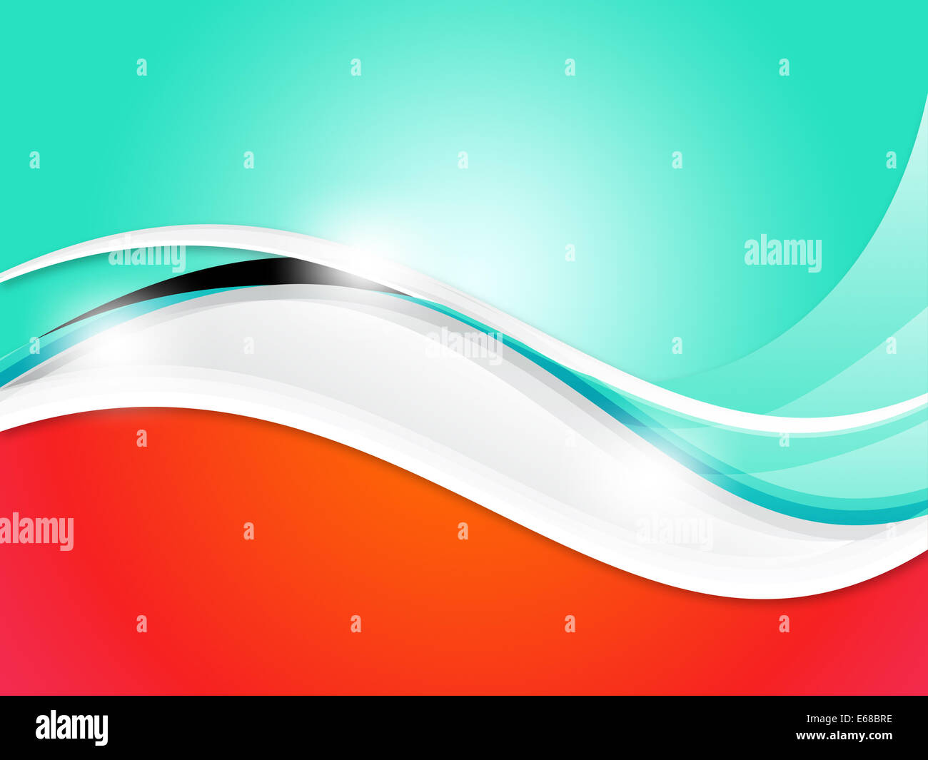 Colourful Wave Background Showing Modern Art Or Soft Effect Stock Photo ...