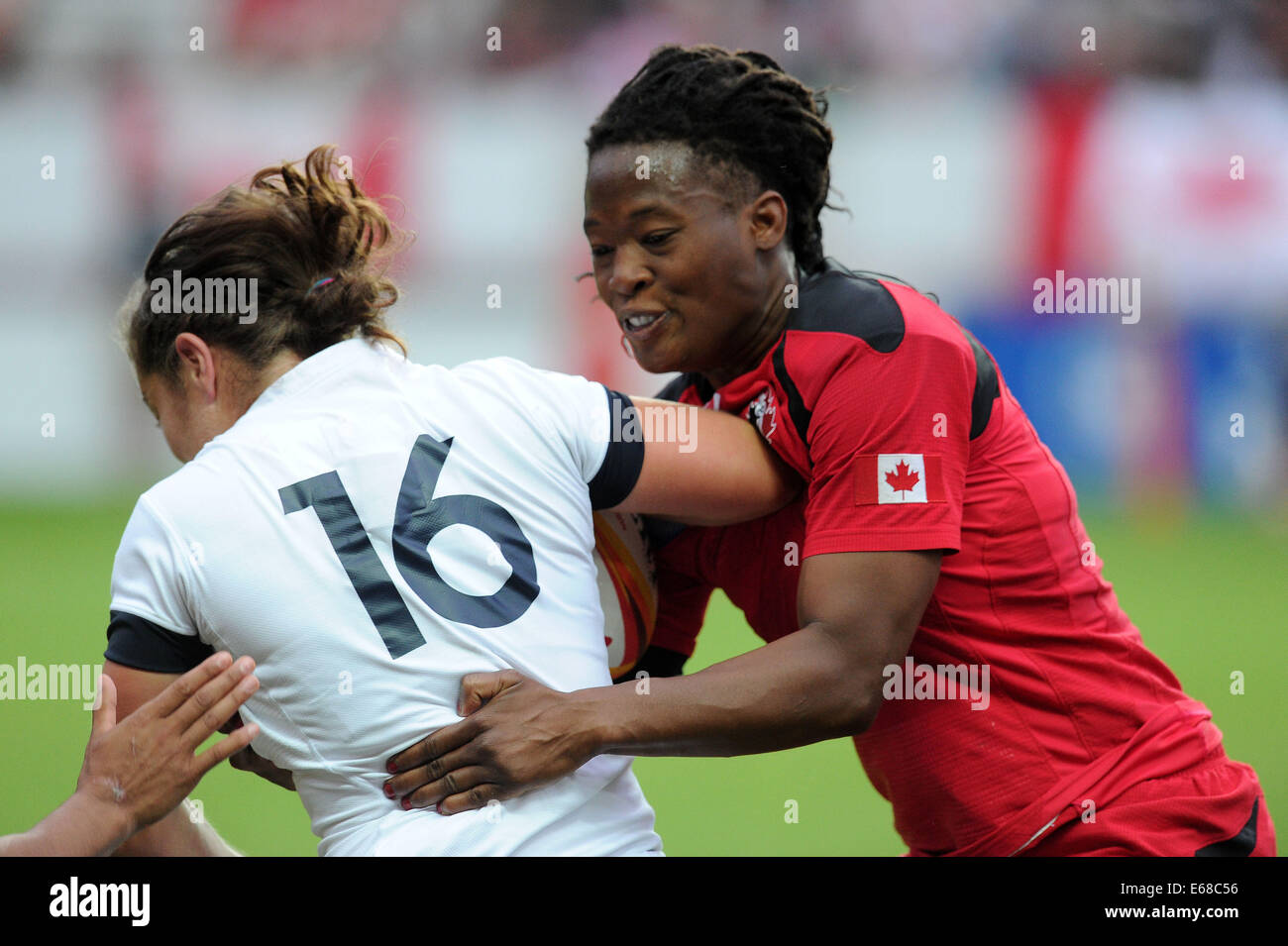 Paris, France. 17th Aug, 2014. Womens World Cup Rugby Final. England ...