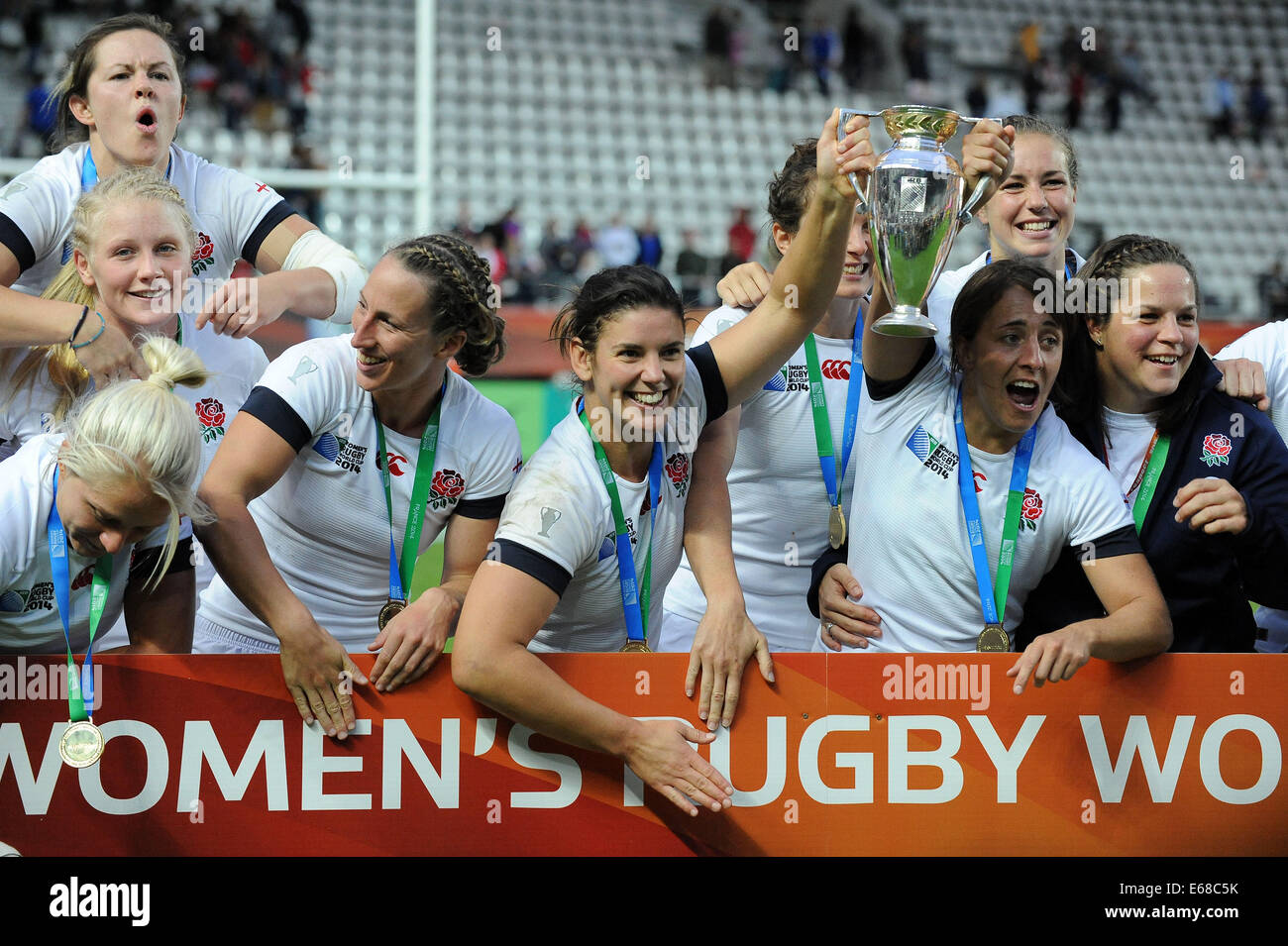 Paris, France. 17th Aug, 2014. Womens World Cup Rugby Final. England ...