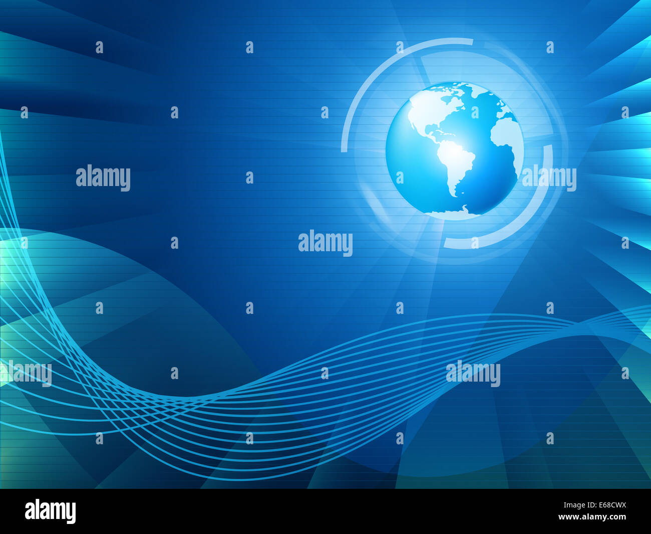 Earth Background Meaning Global Communications Or Connections Stock ...