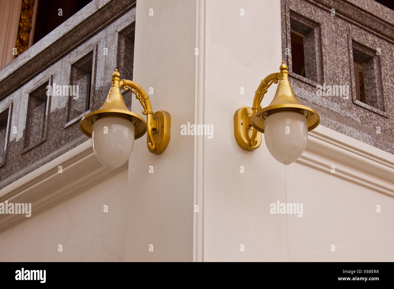 the golden lamp Stock Photo - Alamy