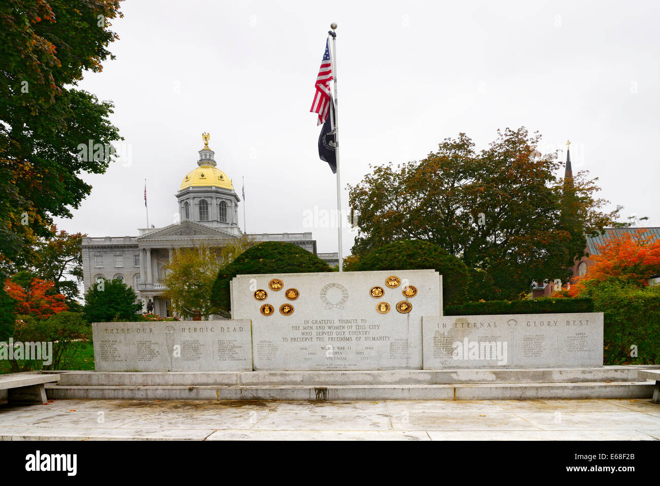 State Capitol Building Statehouse Concord New Hampshire NH Capital ...