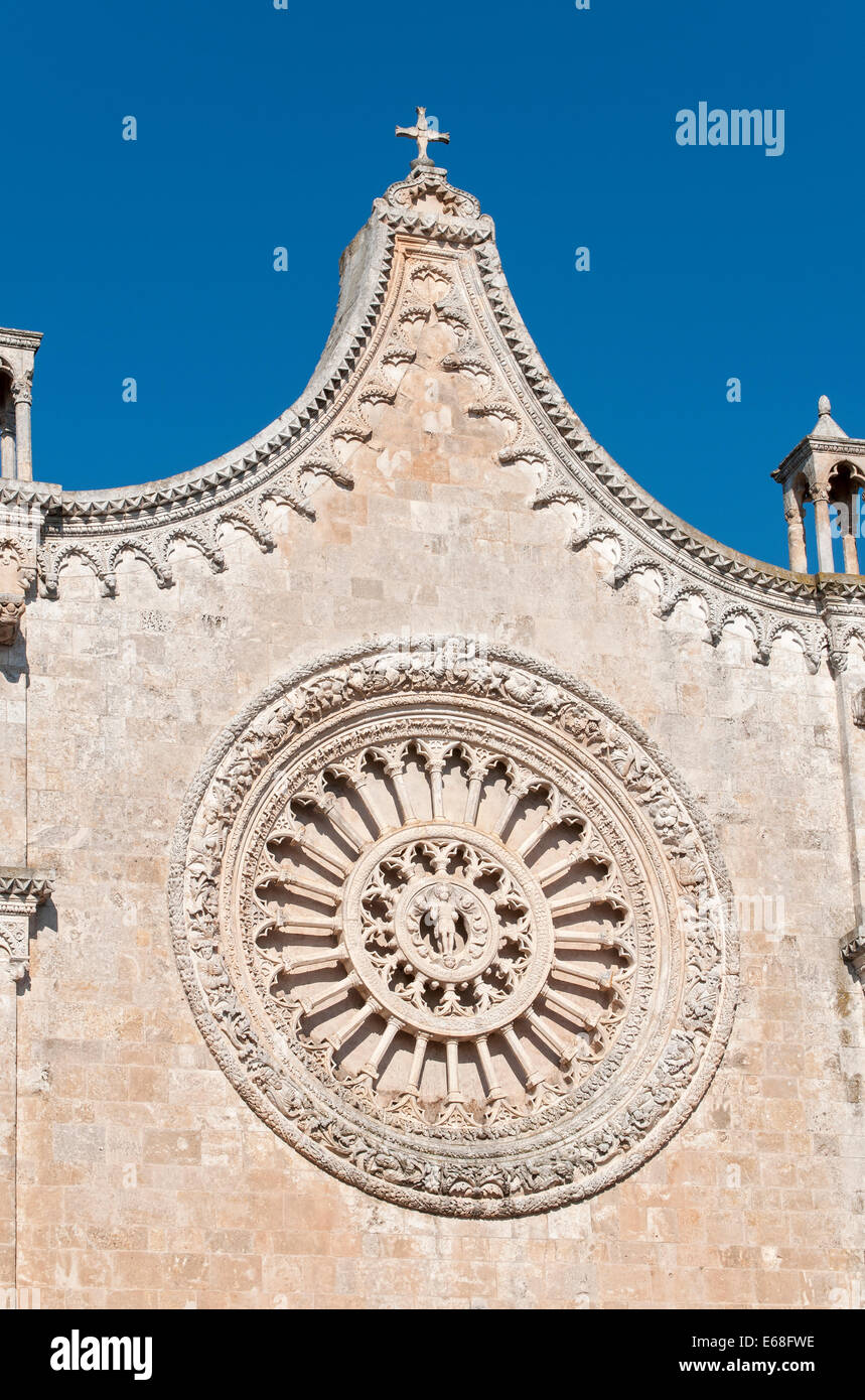 Rose Window (Rosone), Ostuni Cathedral (Cattedrale di Santa Maria ...
