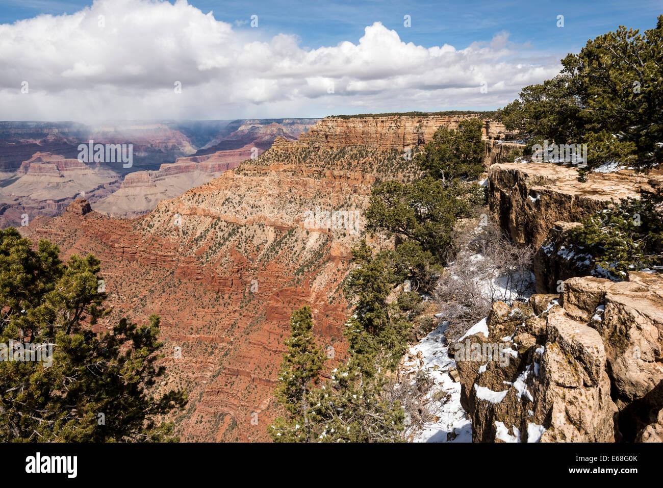 Shot grand canyon in winter hi-res stock photography and images - Alamy