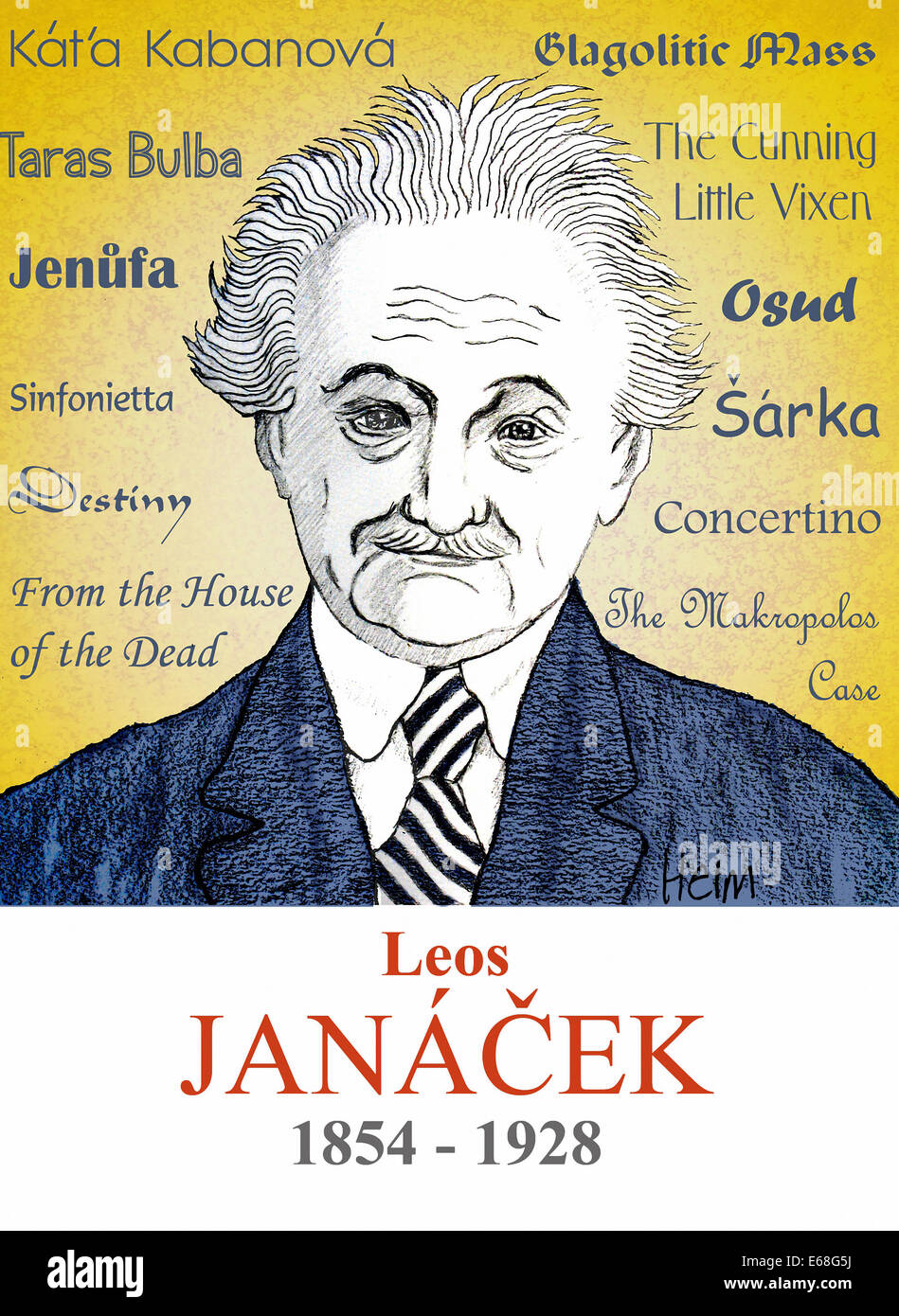 Janacek hi-res stock photography and images - Alamy