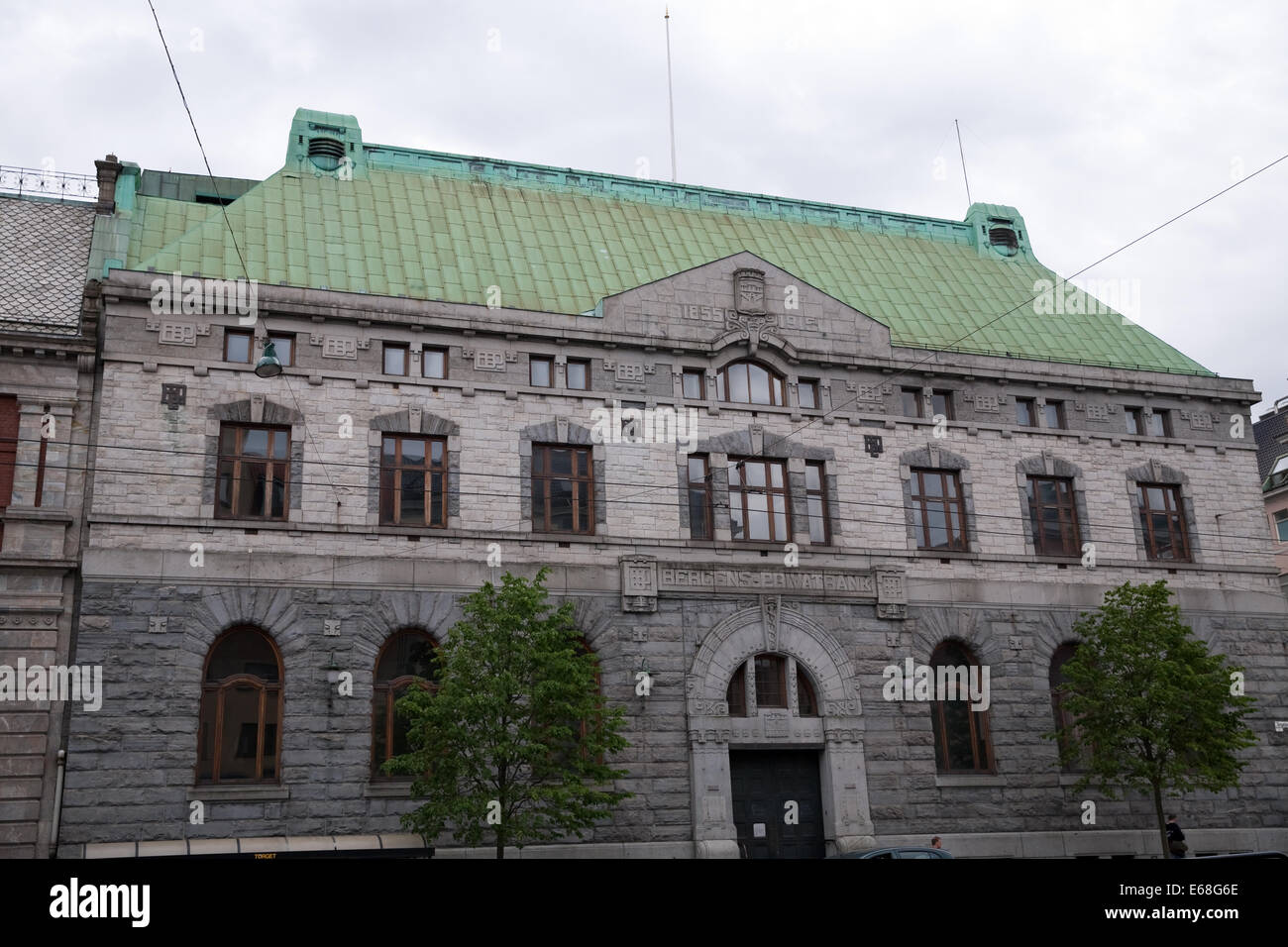 Bergen private bank in Bergen Norway Stock Photo - Alamy