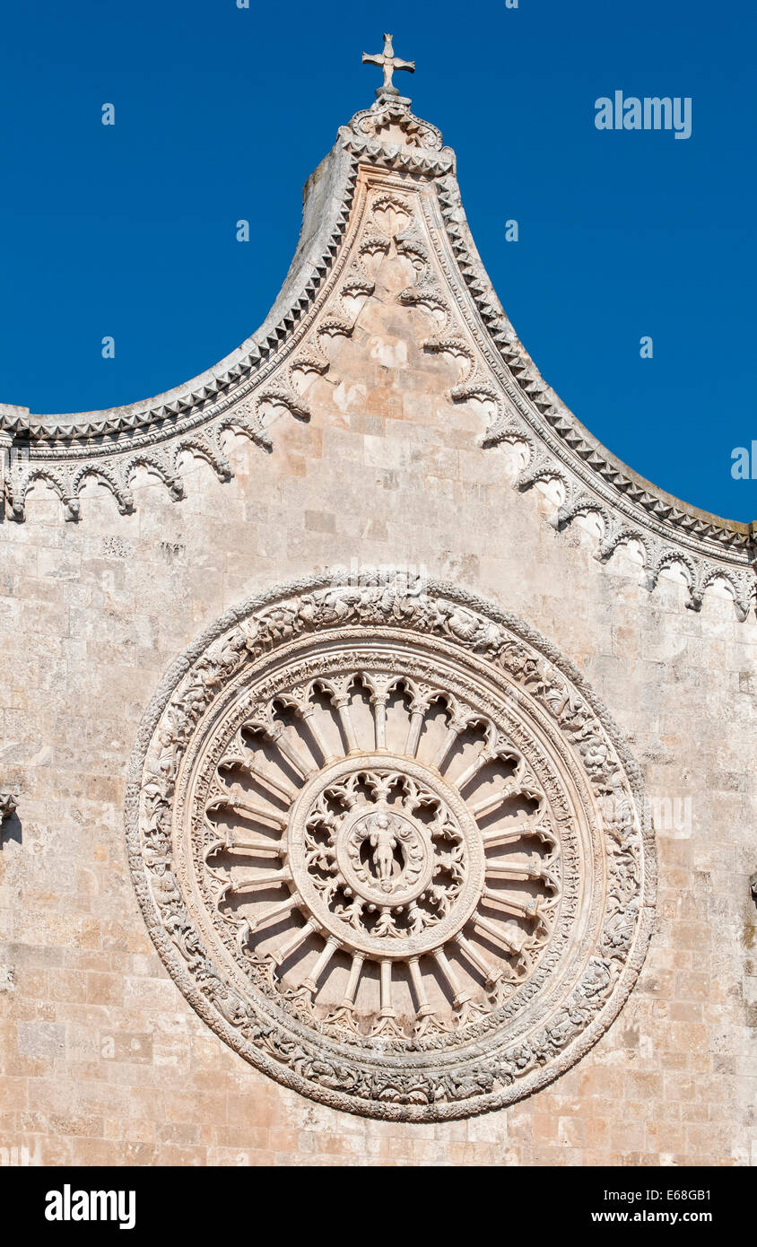 Rose Window (Rosone), Ostuni Cathedral (Cattedrale di Santa Maria ...