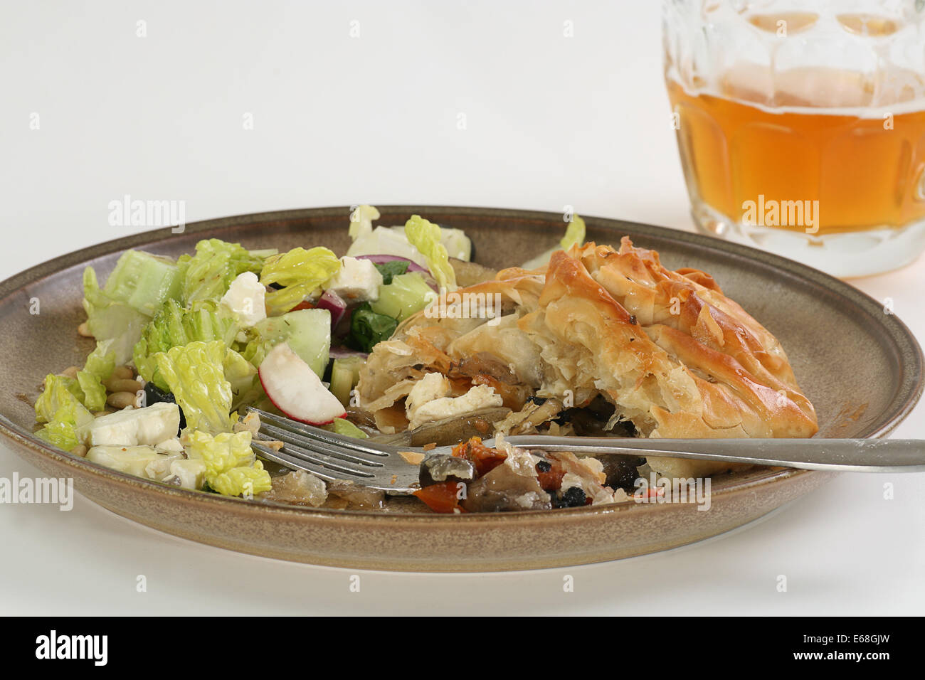 vegetarian filo parcels filled with fennel mushroom and sun dried ...