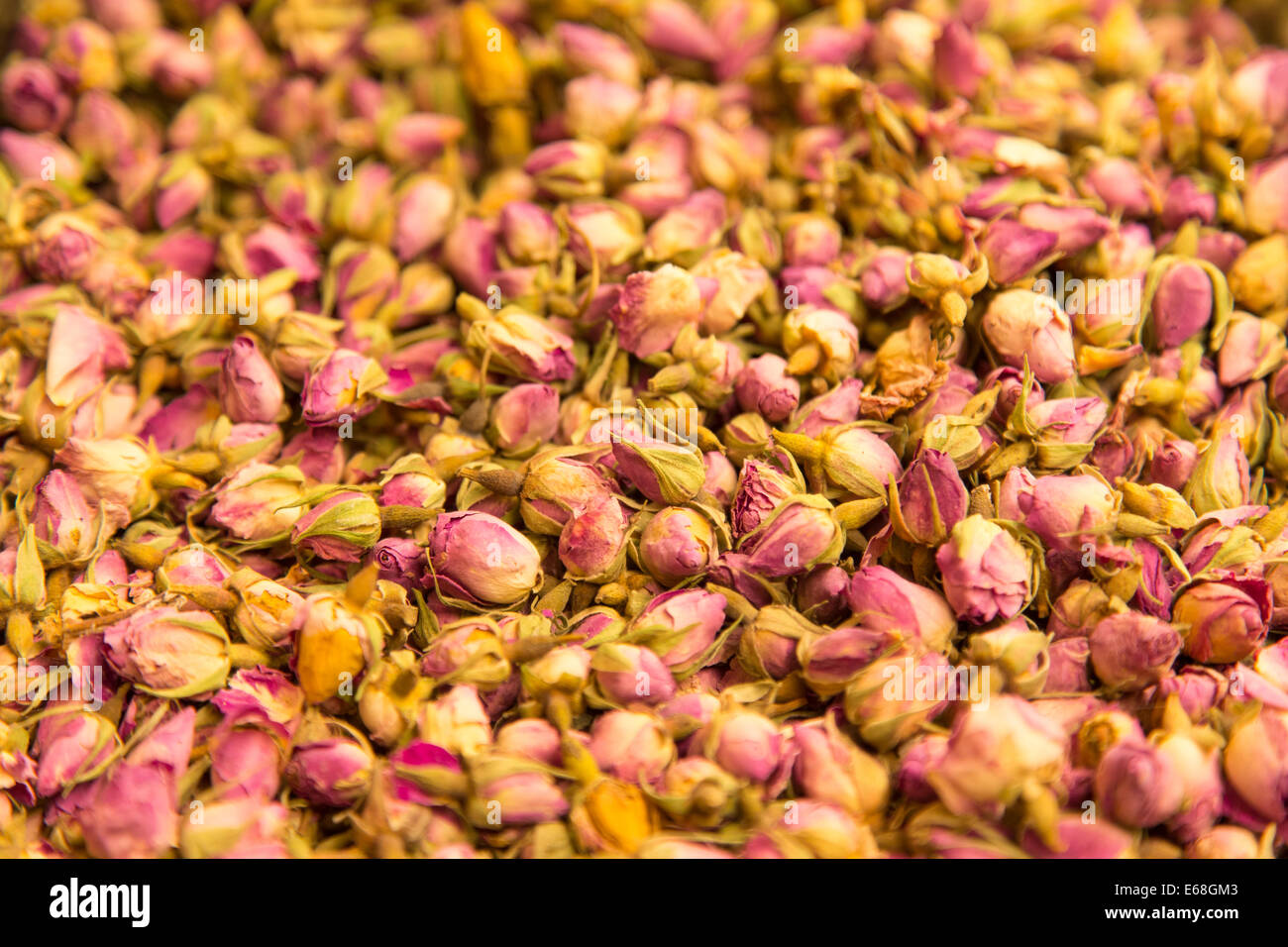 Dried Roses in Spice Bazaar Stock Photo - Alamy
