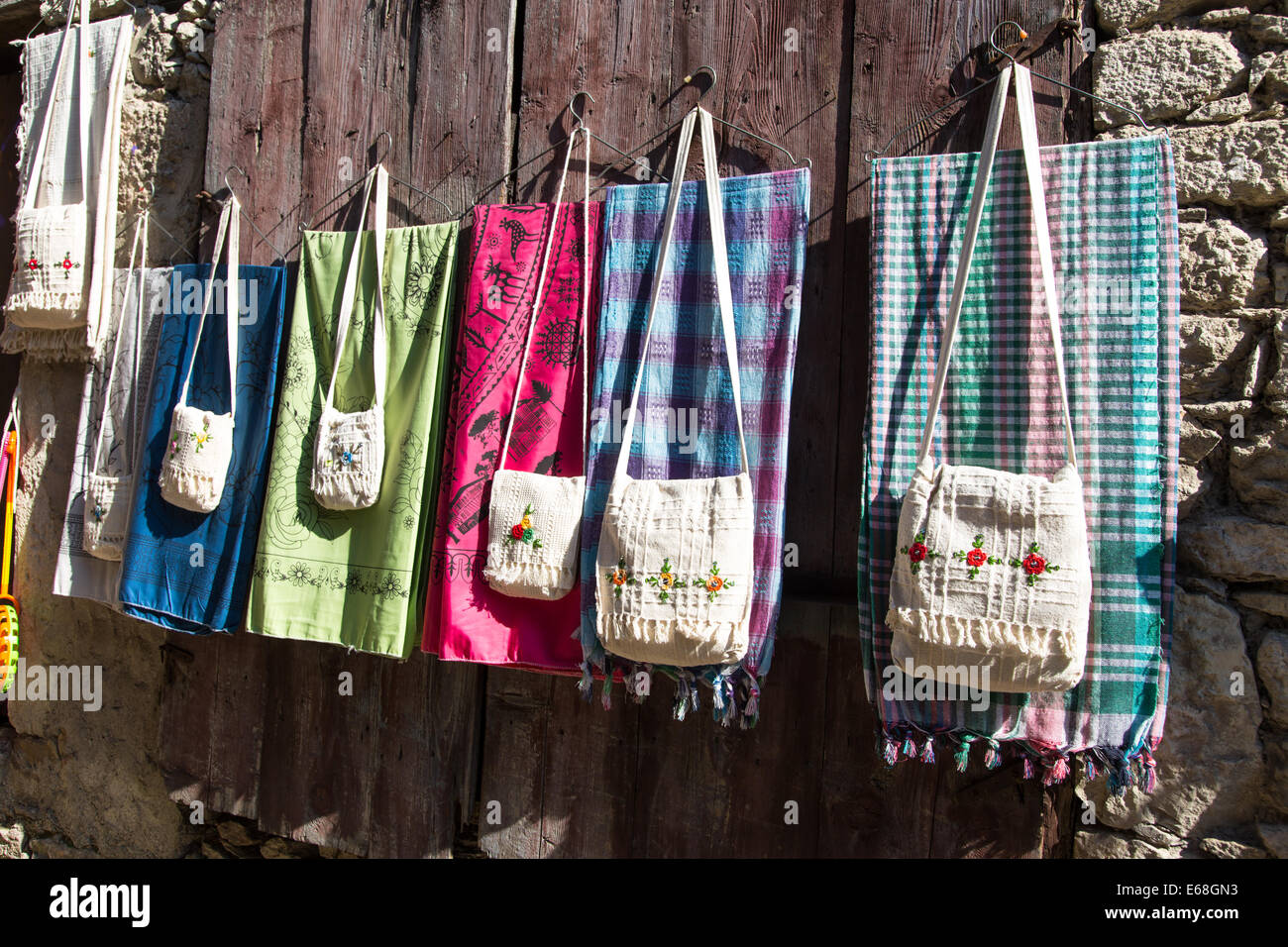 Bags and Fabric Stock Photo - Alamy