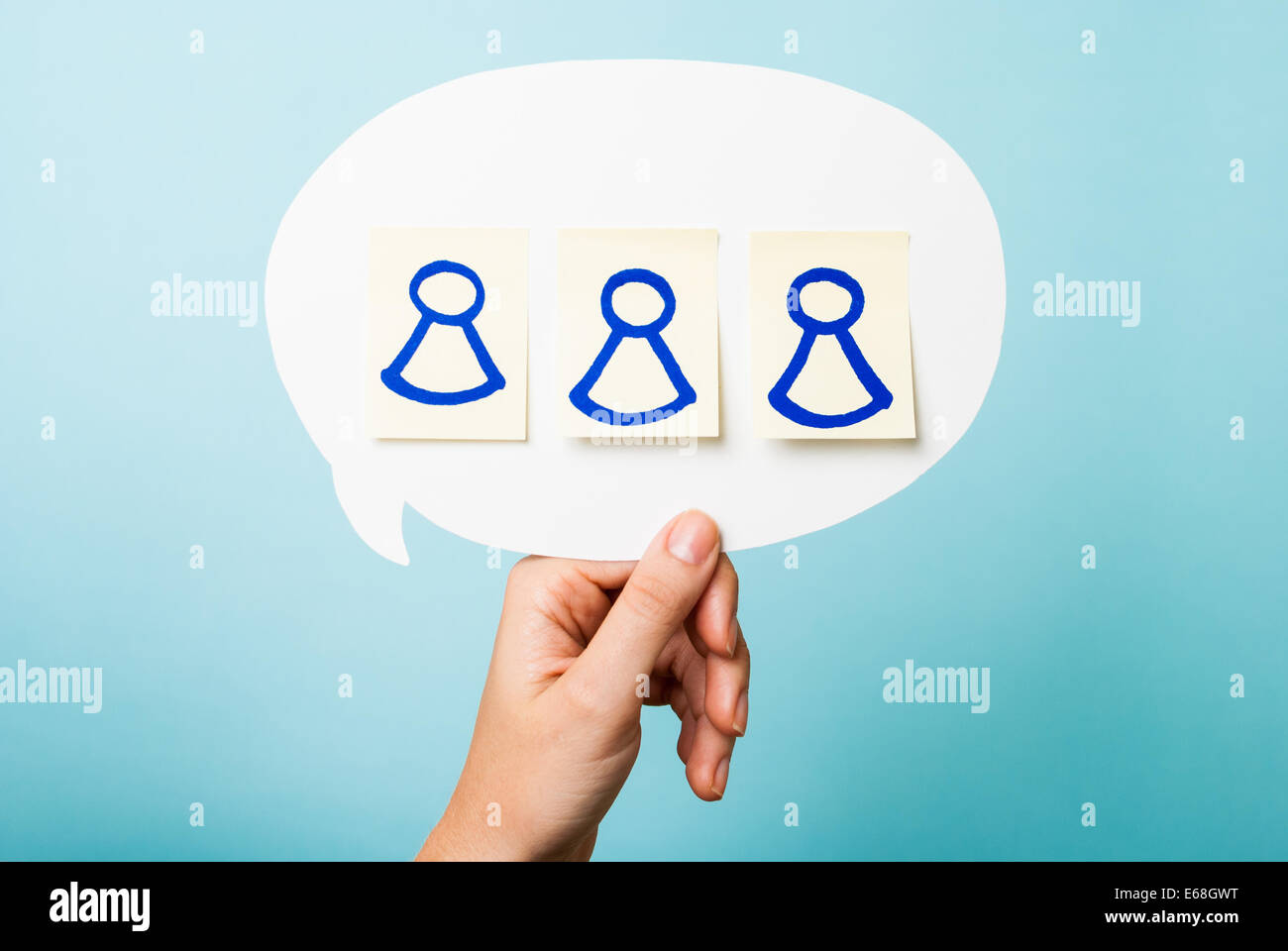 Interview speech bubble hi-res stock photography and images - Alamy