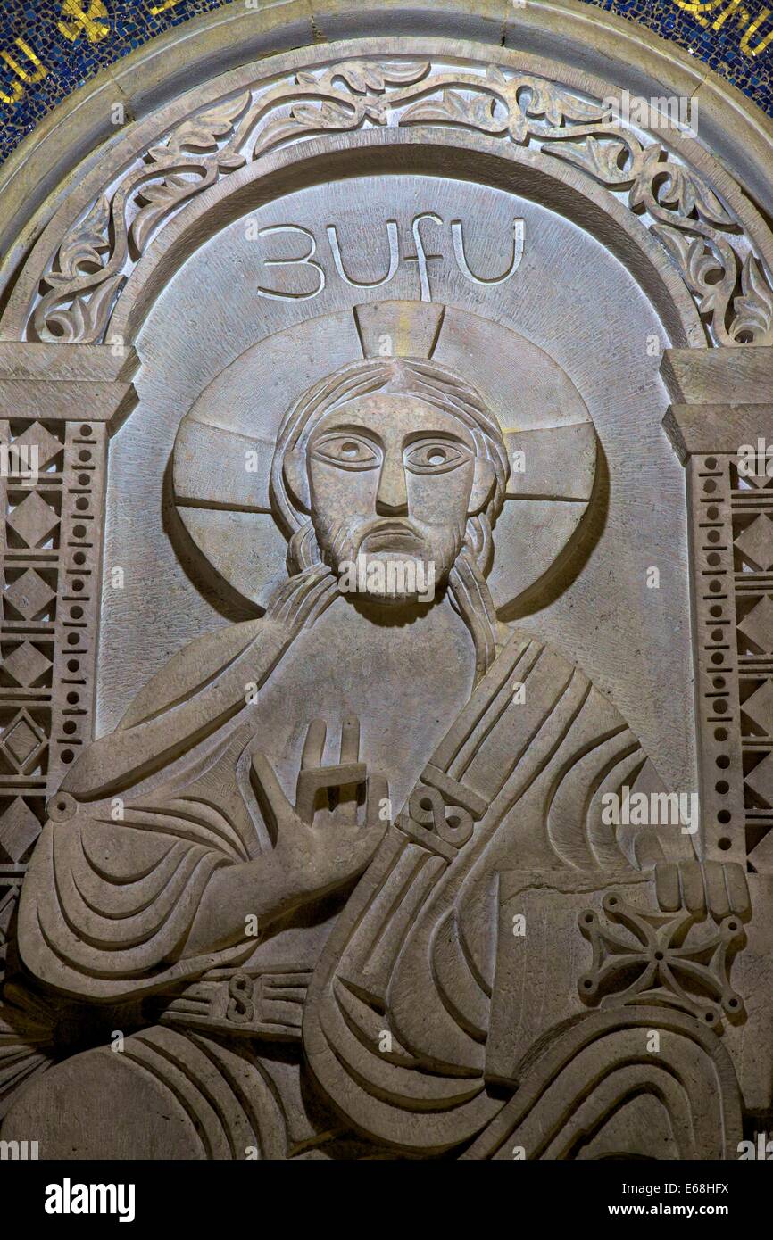 Carving, Church Of The Holy Sepulchre, Jerusalem, Israel, Middle East ...