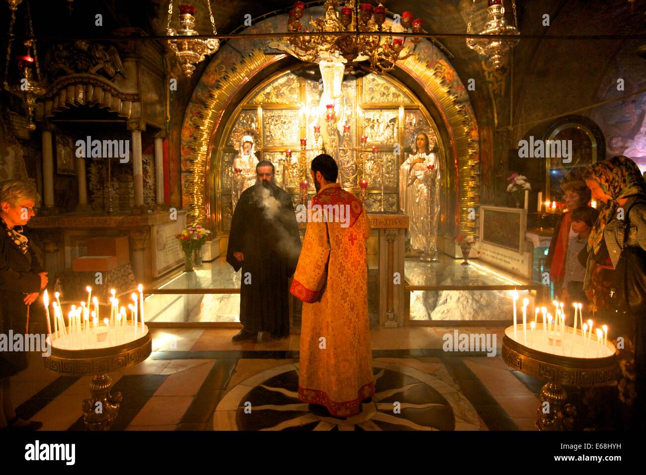 The Stone of Unction, The Church of the Holy Sepulchre, Jerusalem ...