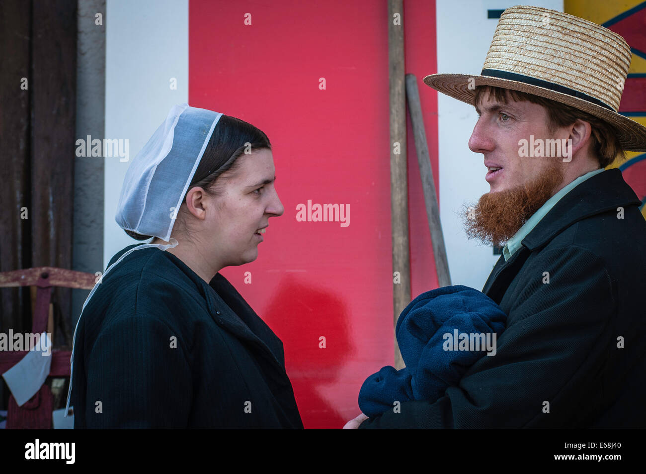 Amish mud sales, spring auctions animals furniture farm equipment ...