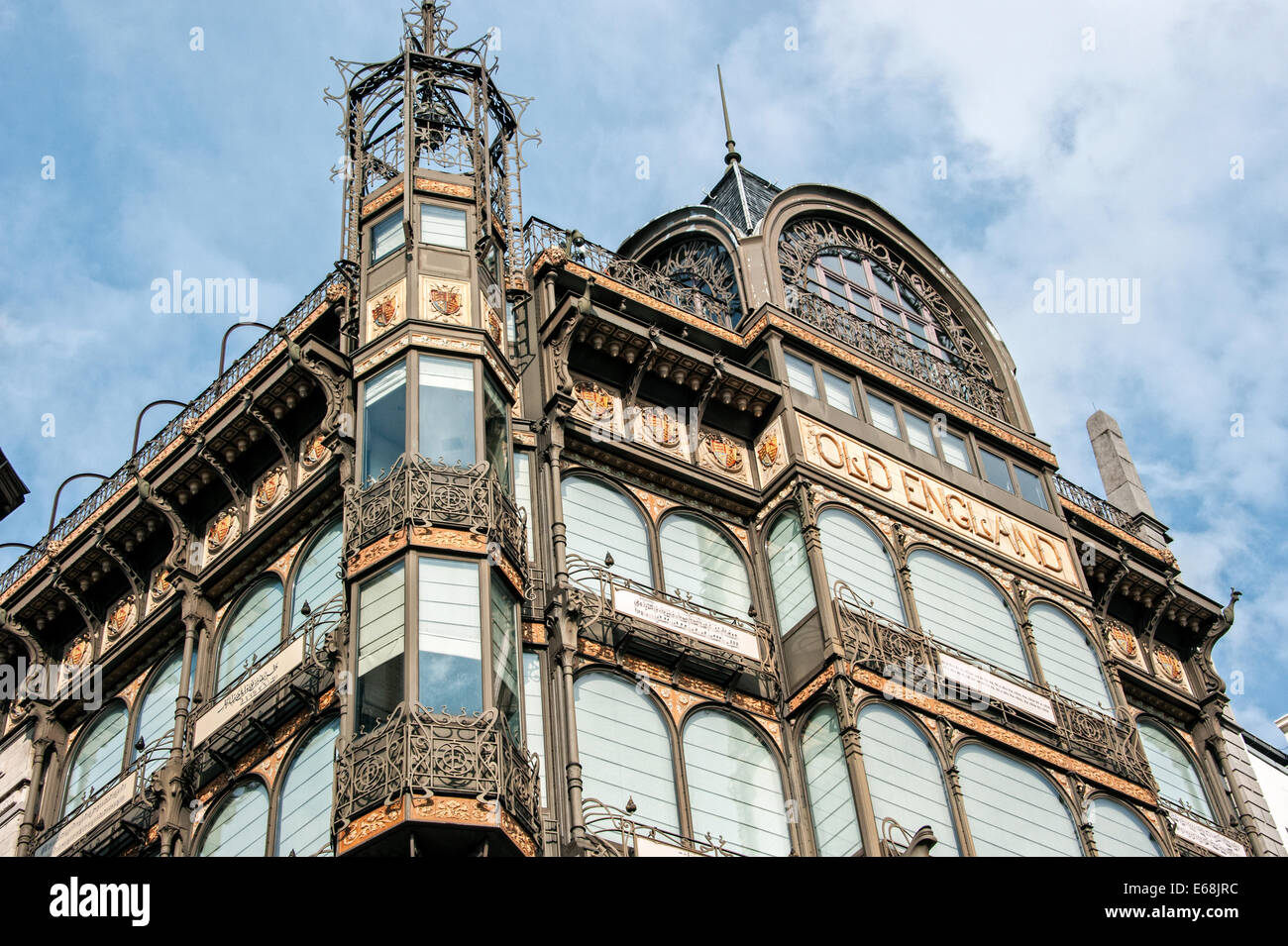 Museum for music instruments, Old England, Jugendstil building in ...