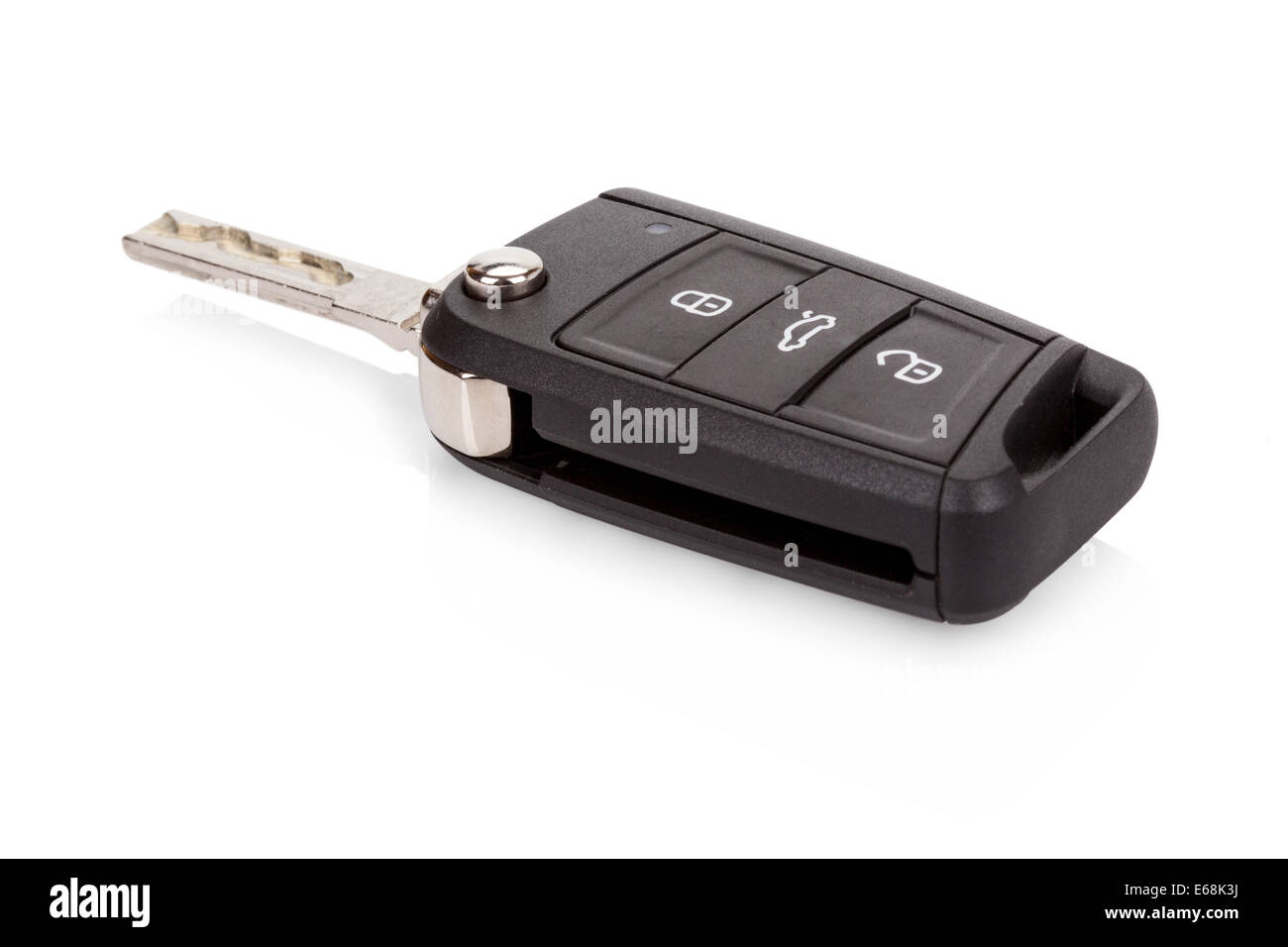 Car keys isolated closeup on white background Stock Photo - Alamy