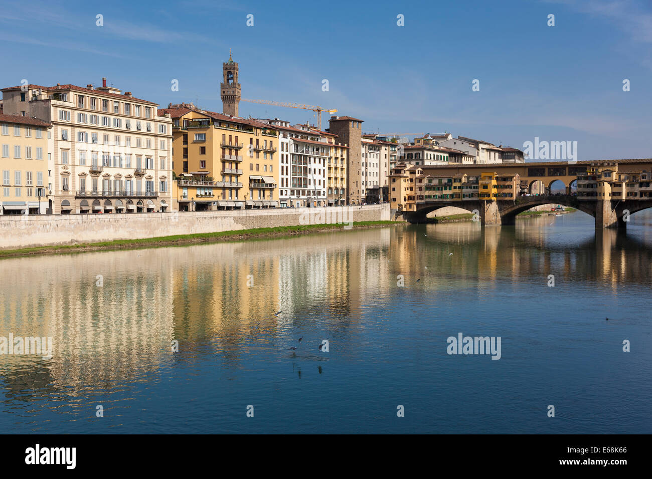River Arno, Florence, Tuscany, Italy Stock Photo - Alamy