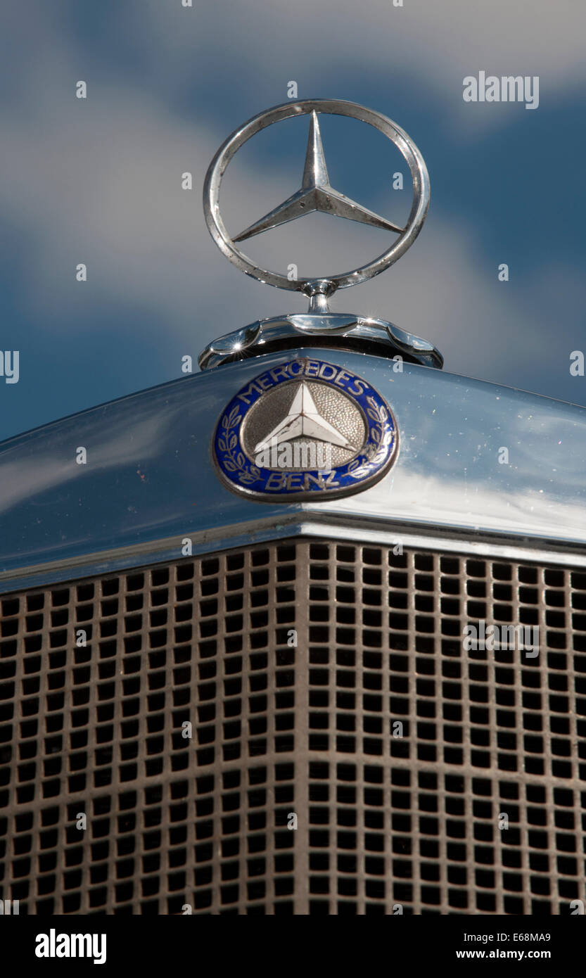 Mercedes 170D classic car Stock Photo - Alamy