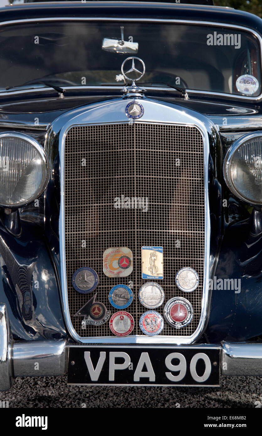 Mercedes 170D classic car Stock Photo - Alamy