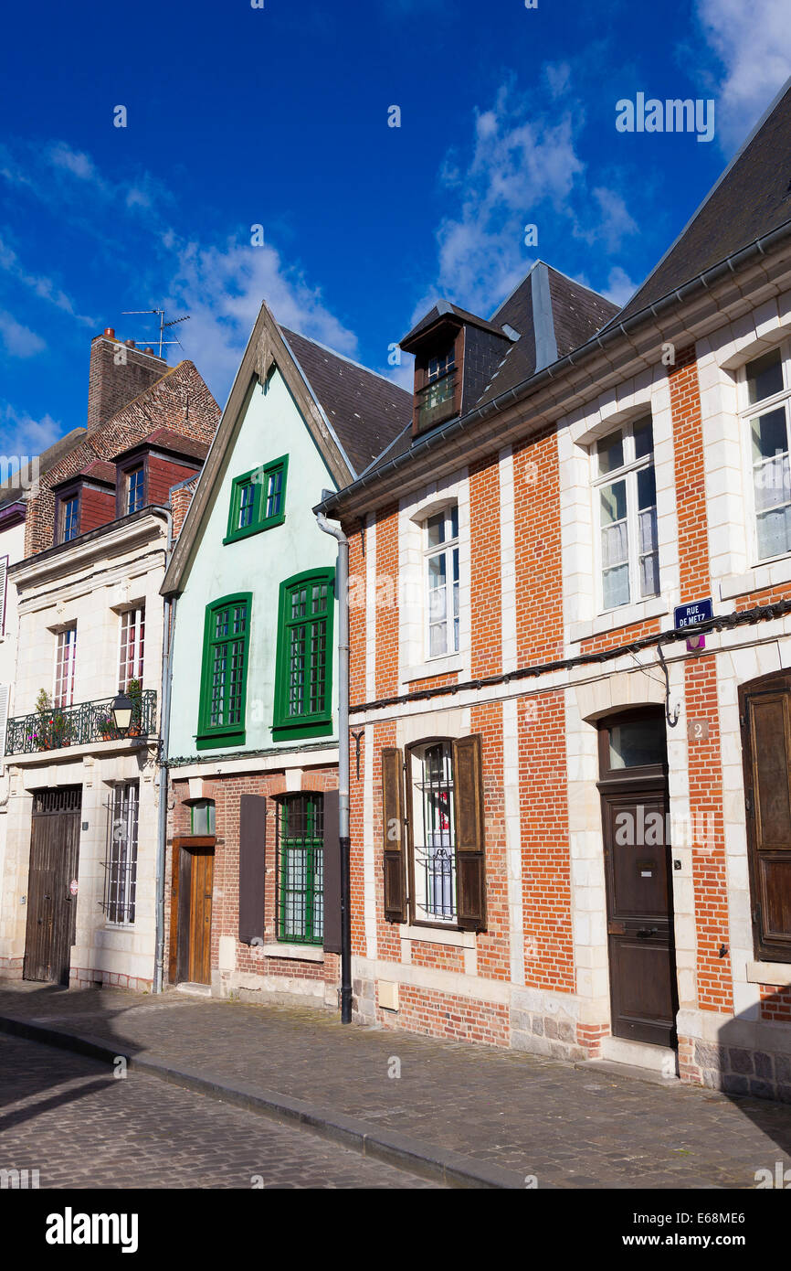 Architecture of Amiens, Somme, Picardy, France Stock Photo - Alamy