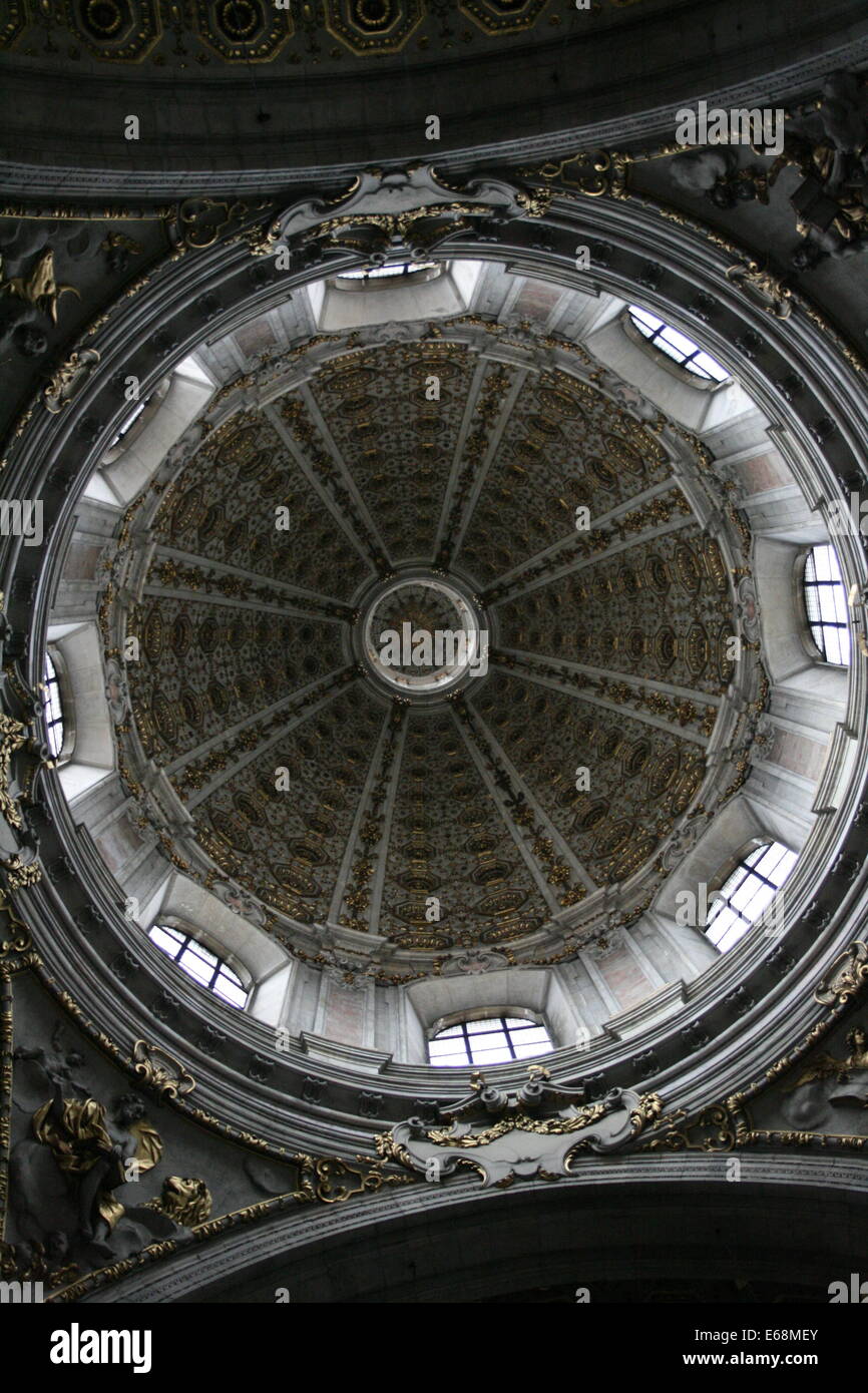 Lake Como Cathedral, Santa Maria, Ceiling Dome Stock Photo - Alamy