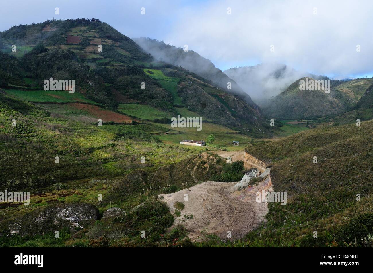 Landscape in Cruzpata - CHACHAPOYAS . Department of Amazonas .PERU ...