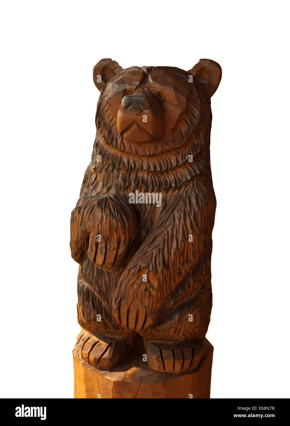 Carved Wood Bears High Resolution Stock Photography and Images - Alamy